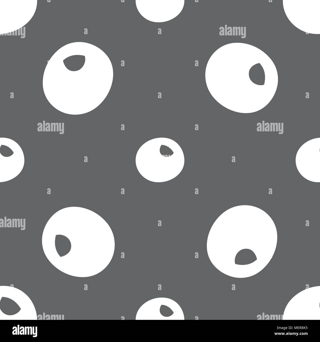 number zero icon sign. Seamless pattern on a gray background. Vector ...