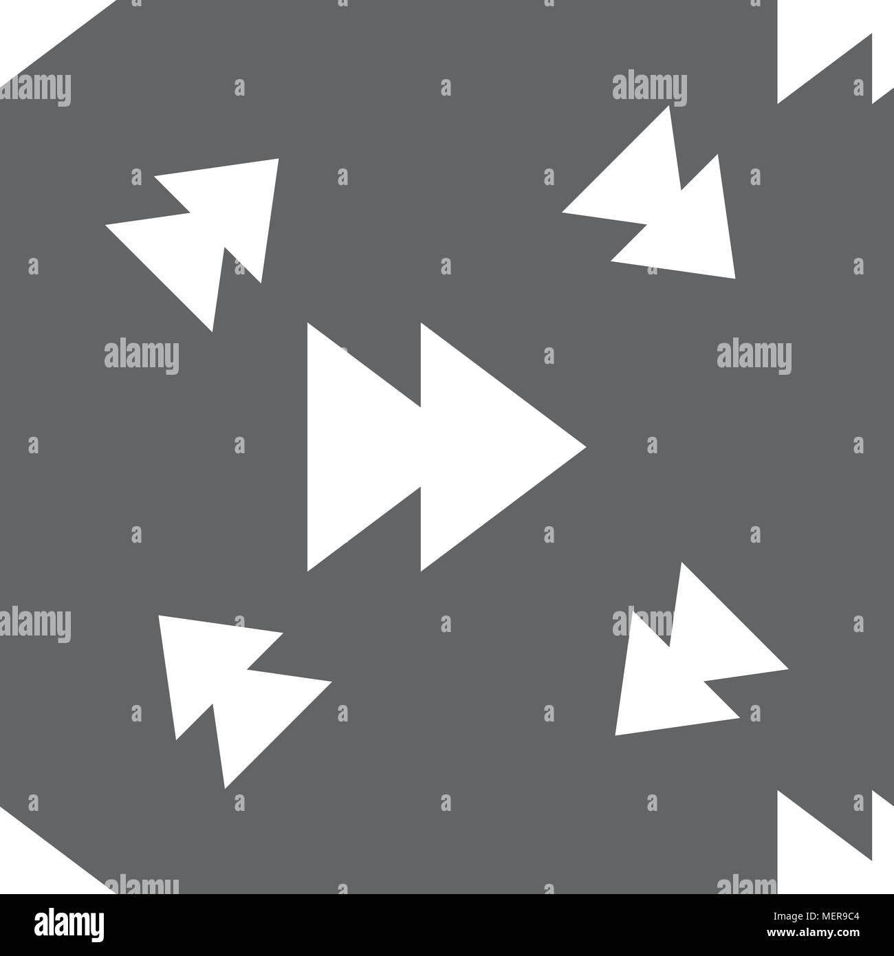 multimedia sign icon. Player navigation symbol. Seamless pattern on a ...