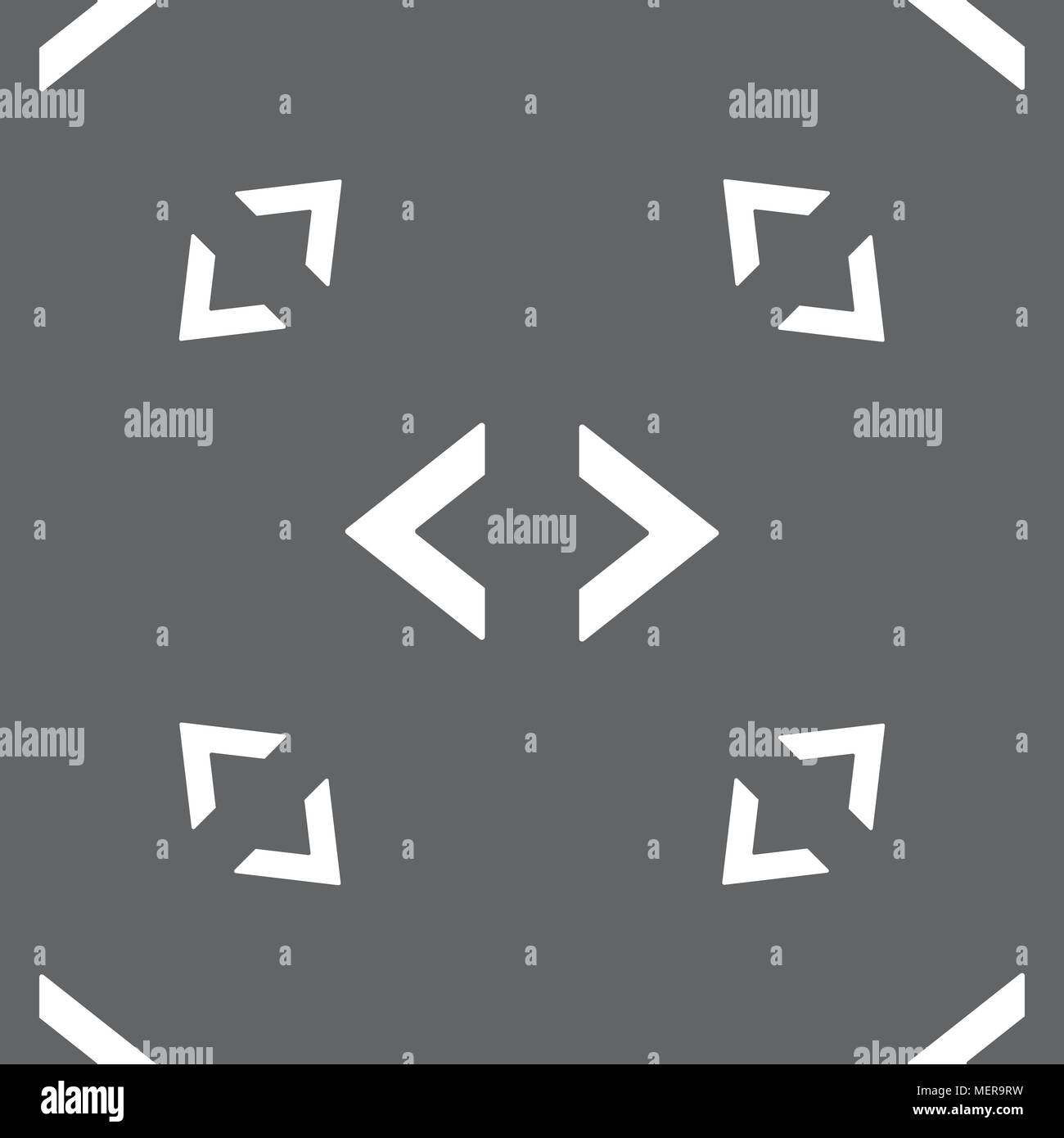 Code sign icon. Programmer symbol. Seamless pattern on a gray ...