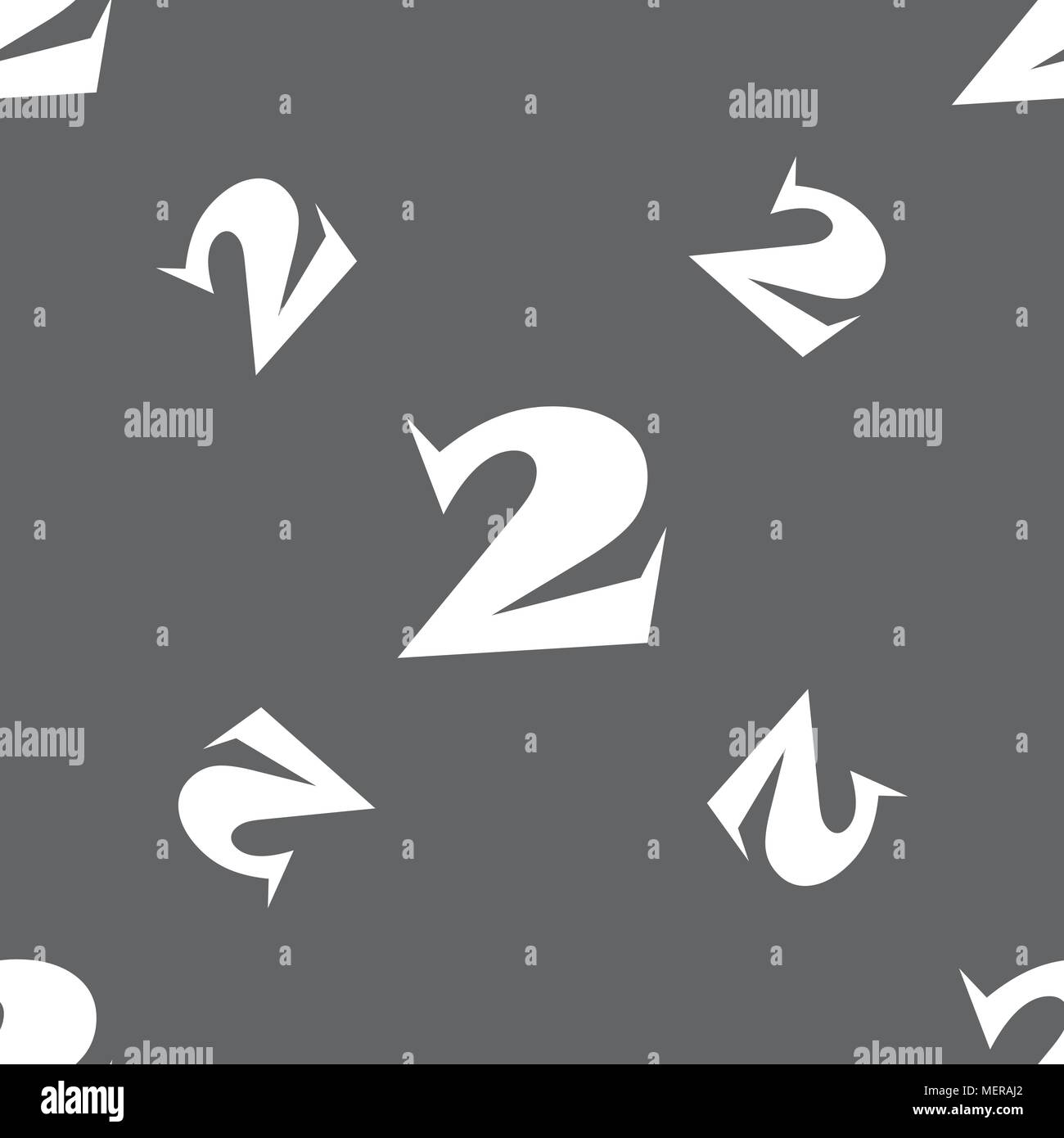 Second place award sign. Winner symbol. Step two.. Seamless pattern on ...