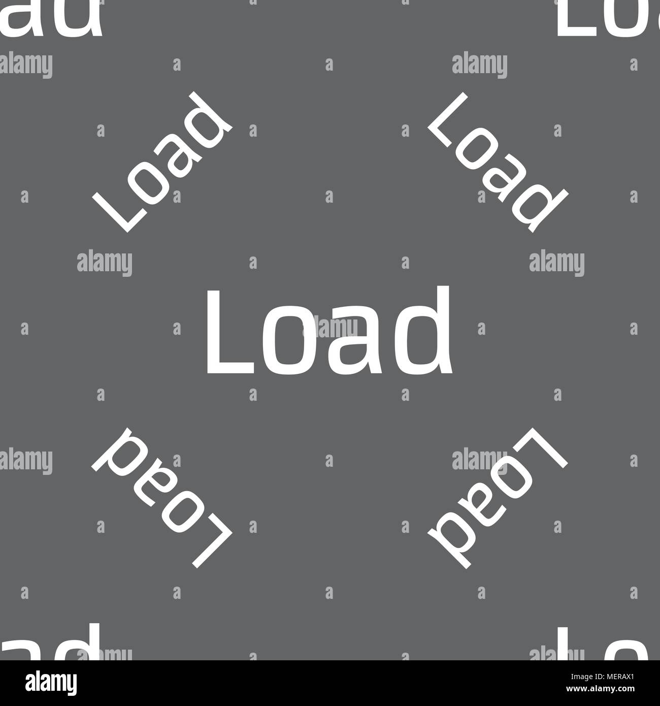 Download now icon. Load symbol. Seamless pattern on a gray background ...