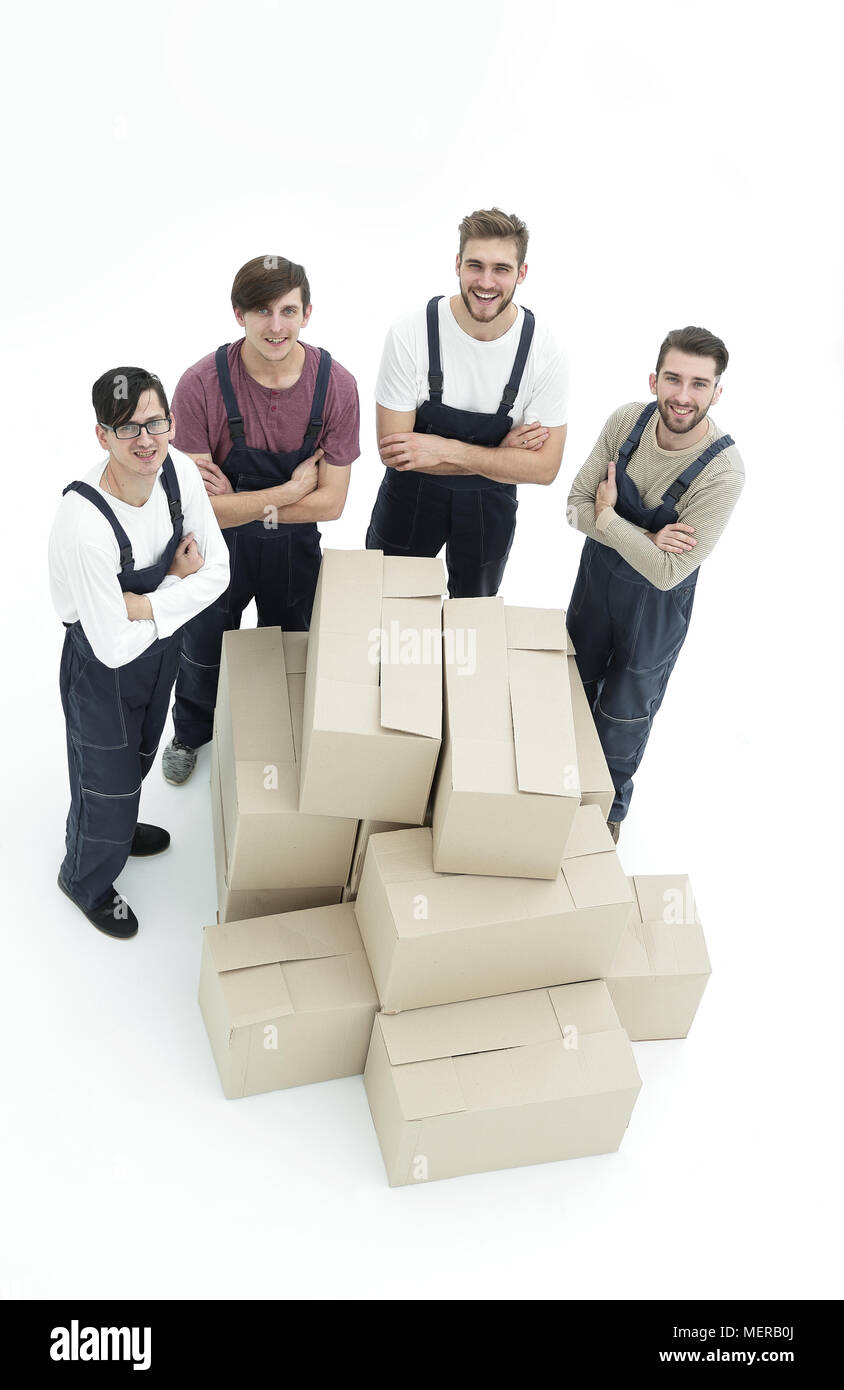 Storage boxes house Cut Out Stock Images & Pictures - Alamy