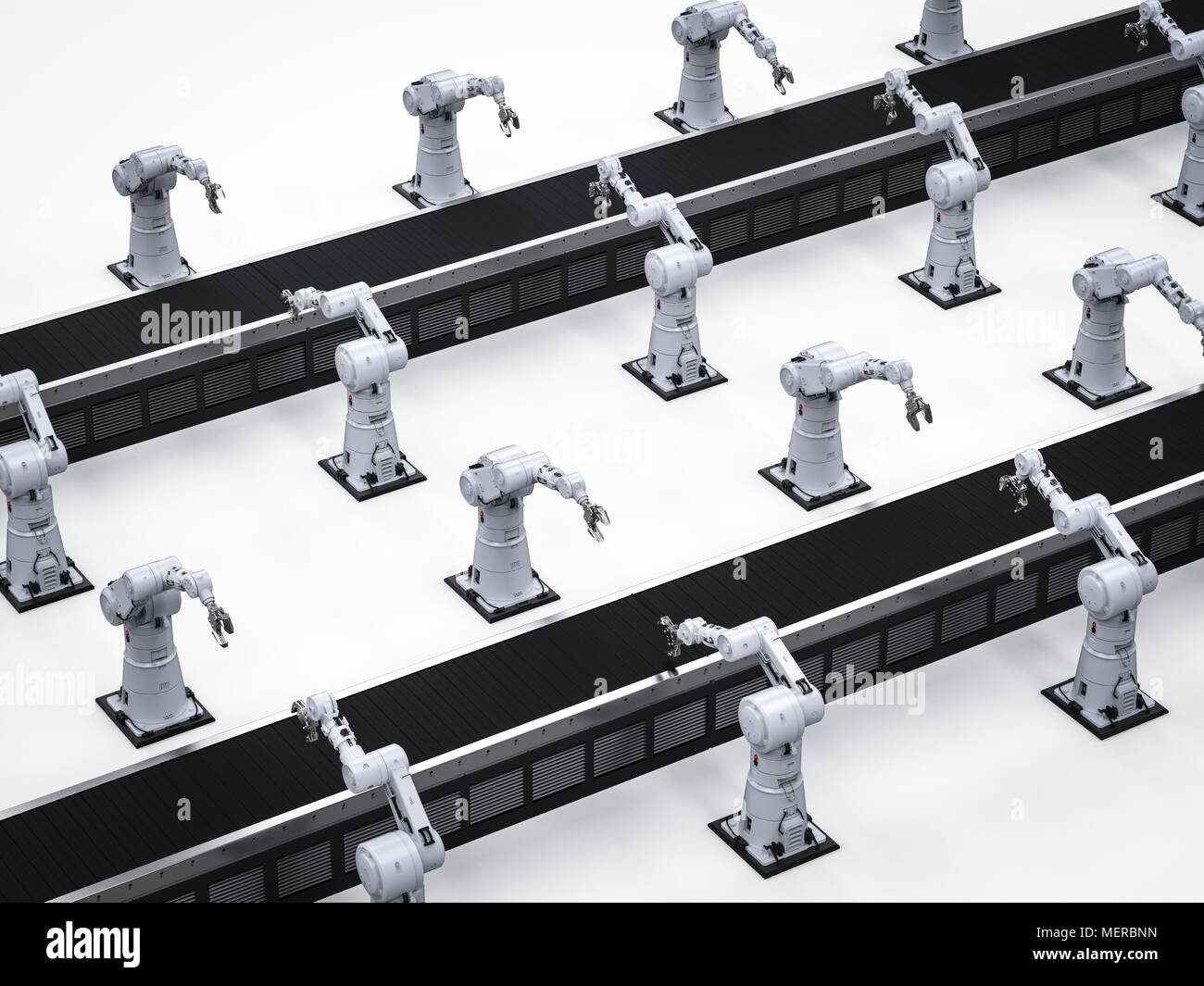 Isometric robot arms factory hi-res stock photography and images - Alamy