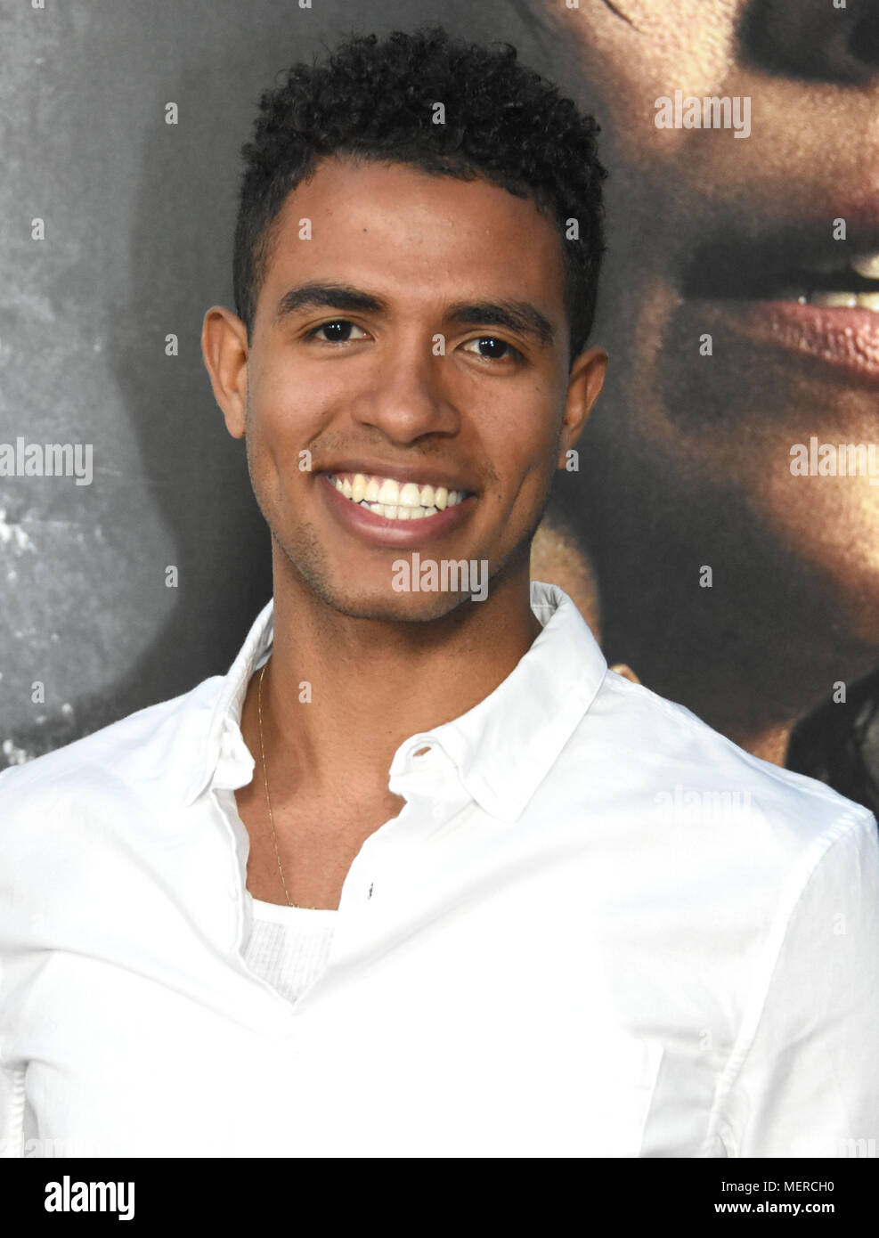 LOS ANGELES, CA - APRIL 19: Actor/rapper Mandela Van Peebles attends ...