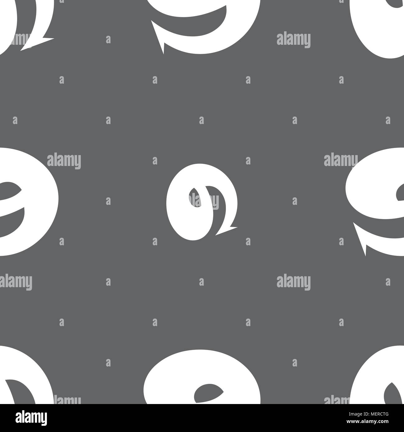 number Nine icon sign. Seamless pattern on a gray background. Vector ...