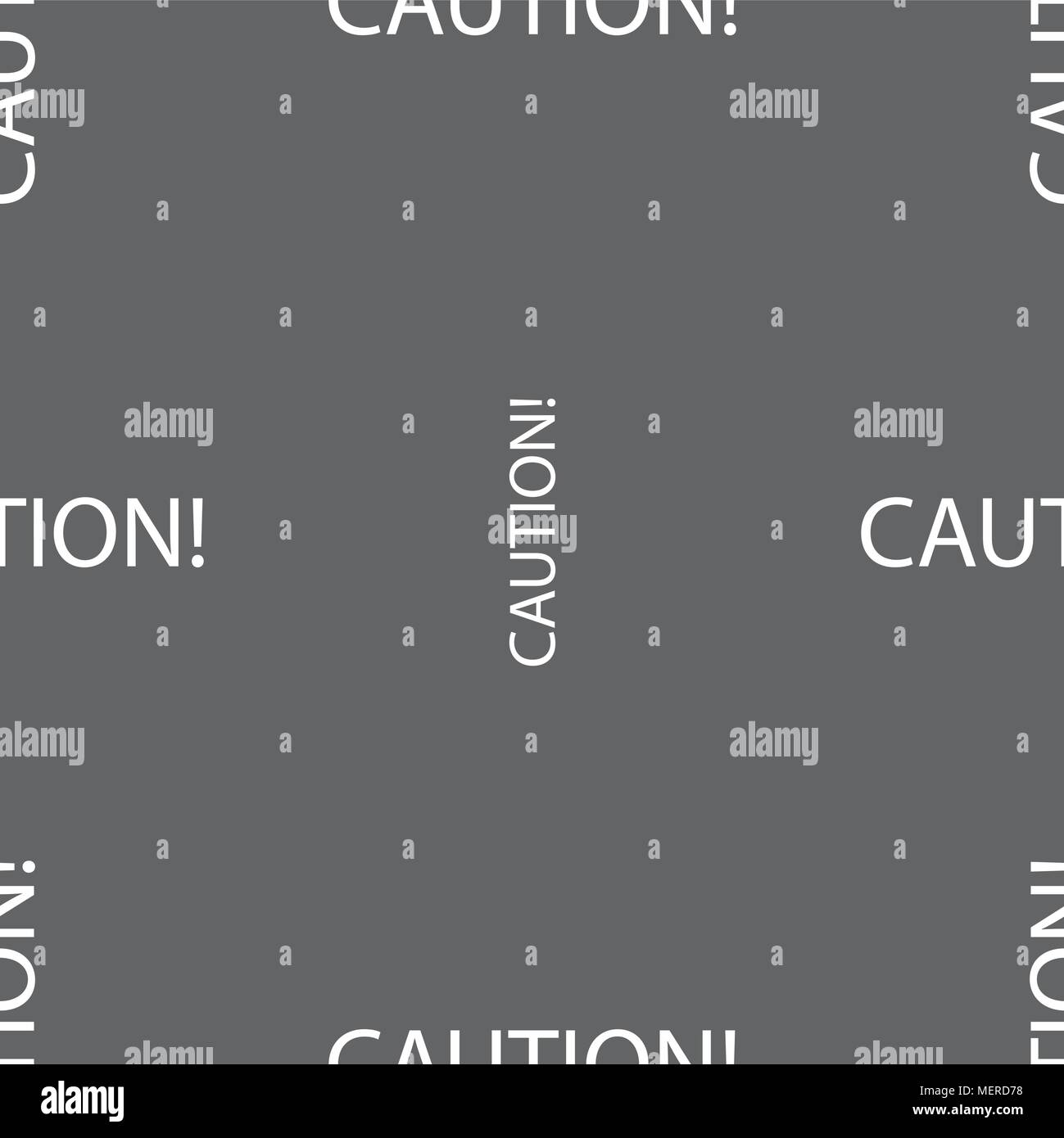 Attention caution sign icon. Exclamation mark. Hazard warning symbol ...