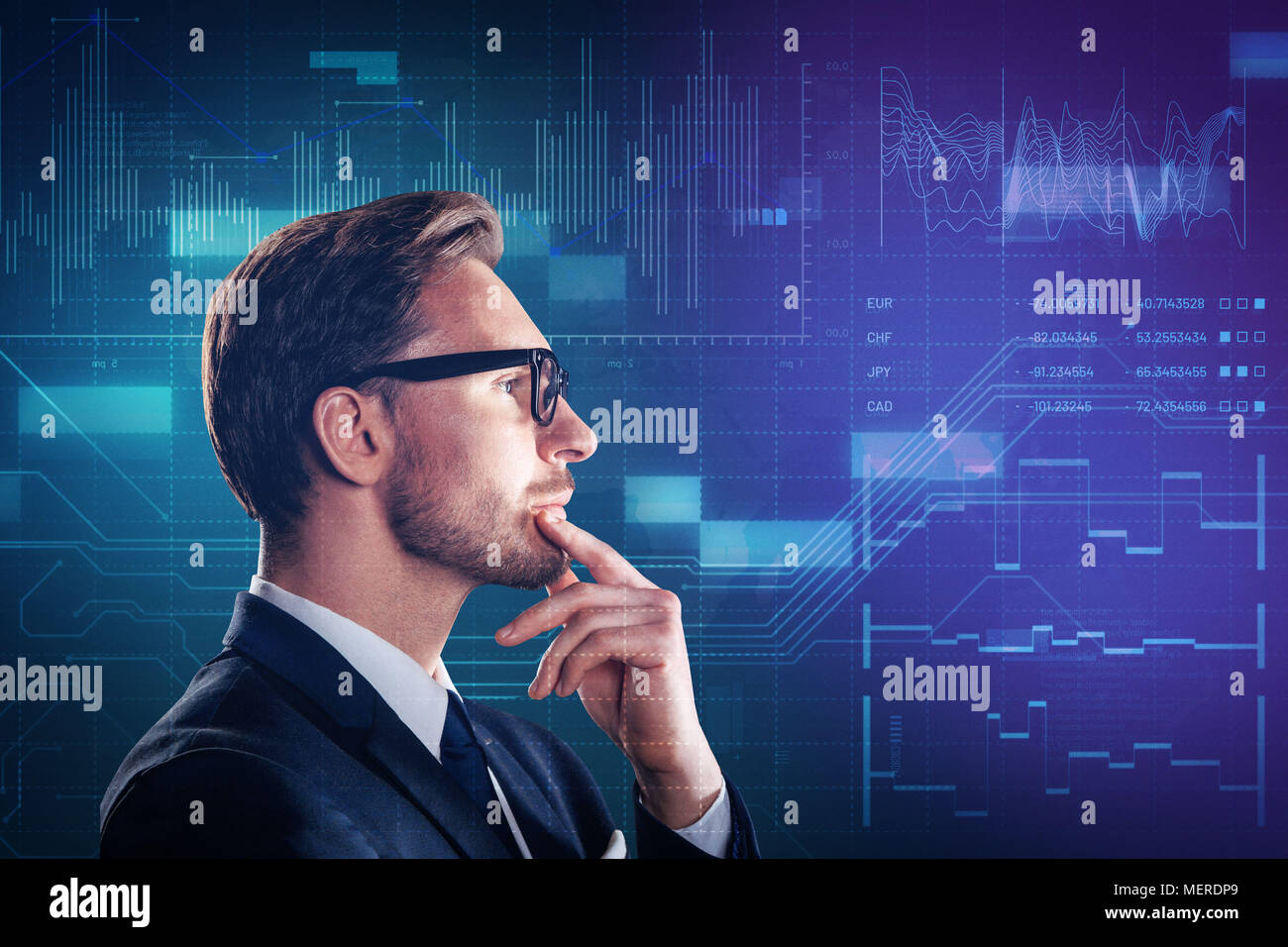 Future thinking technology hi-res stock photography and images - Alamy
