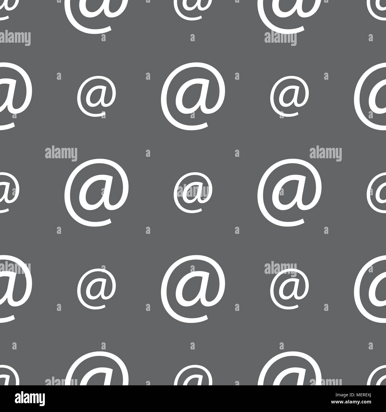 number five icon sign. Seamless pattern on a gray background. Vector ...