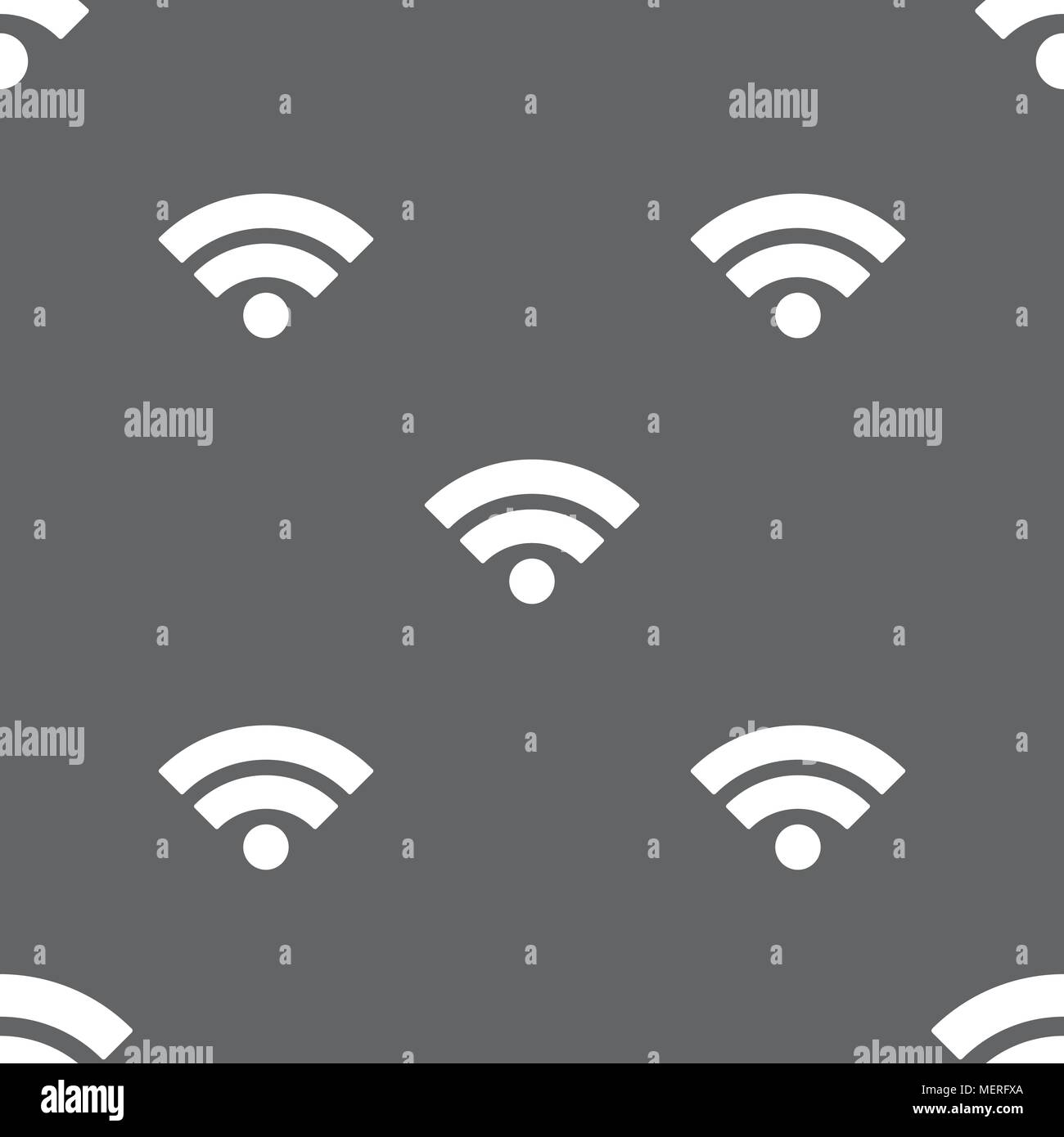 Wifi sign. Wi-fi symbol. Wireless Network icon. Wifi zone. Seamless ...