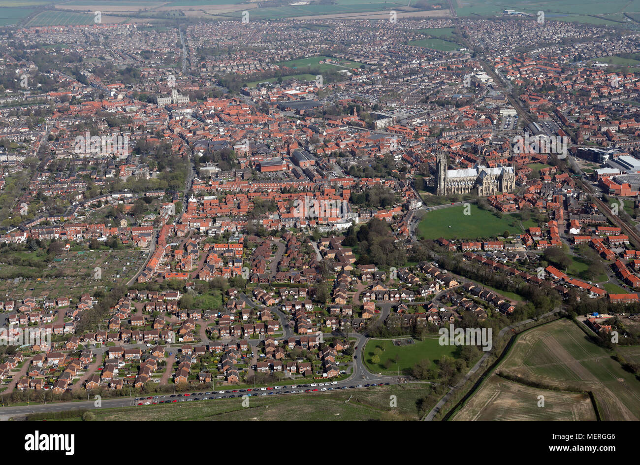 Beverley Town Centre Yorkshire High Resolution Stock Photography and ...