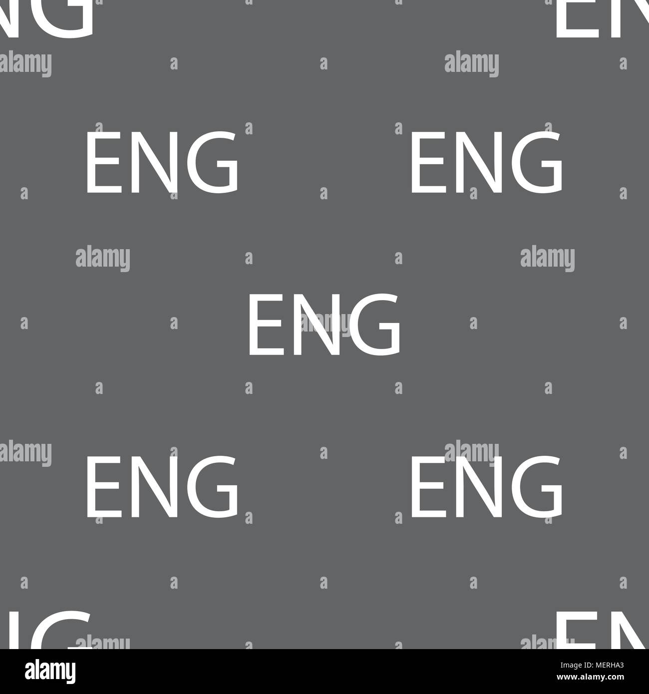 English sign icon. Great Britain symbol. Seamless pattern on a gray ...
