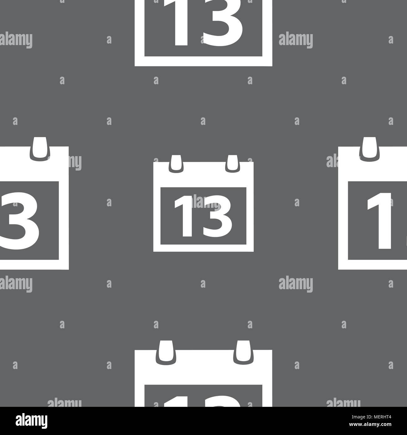 Calendar sign icon. days month symbol. Date button. Seamless pattern on ...
