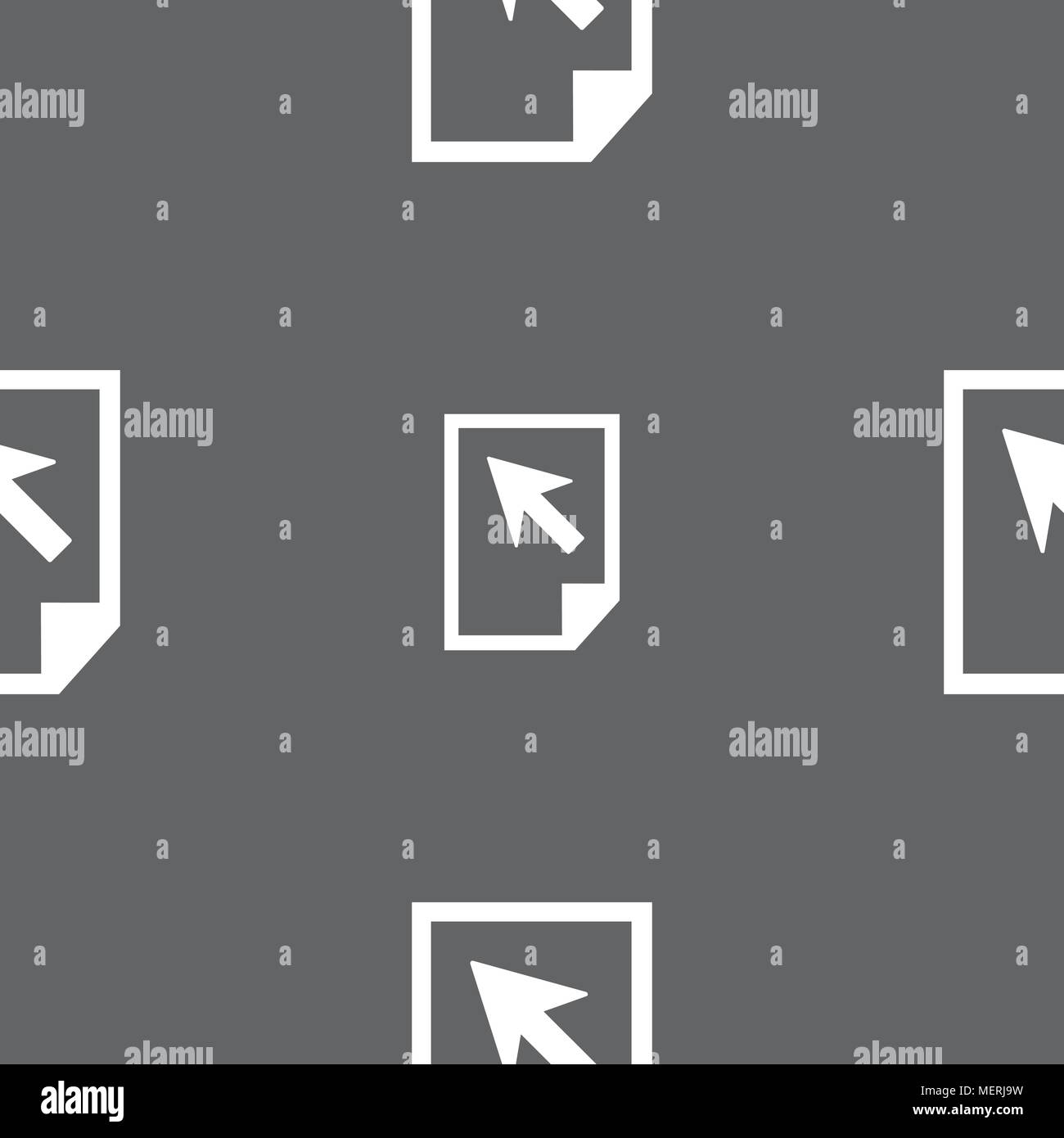 Text file sign icon. File document symbol. Seamless pattern on a gray ...