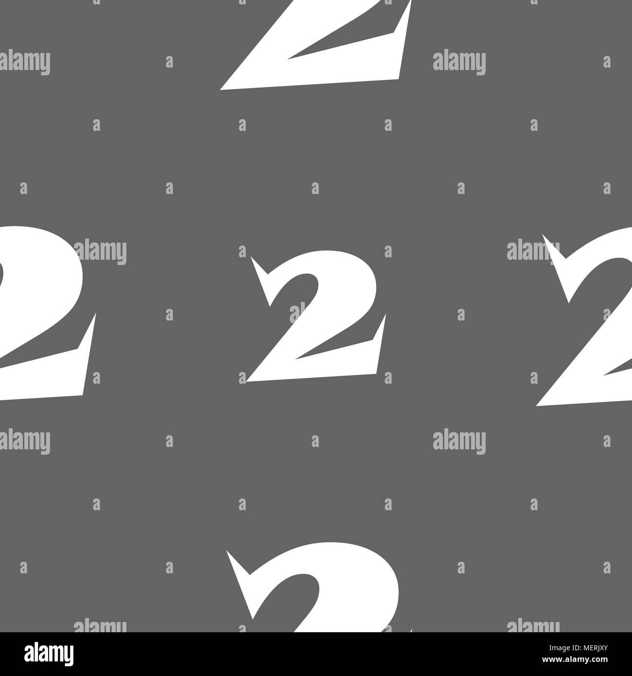 Second place award sign. Winner symbol. Step two.. Seamless pattern on ...