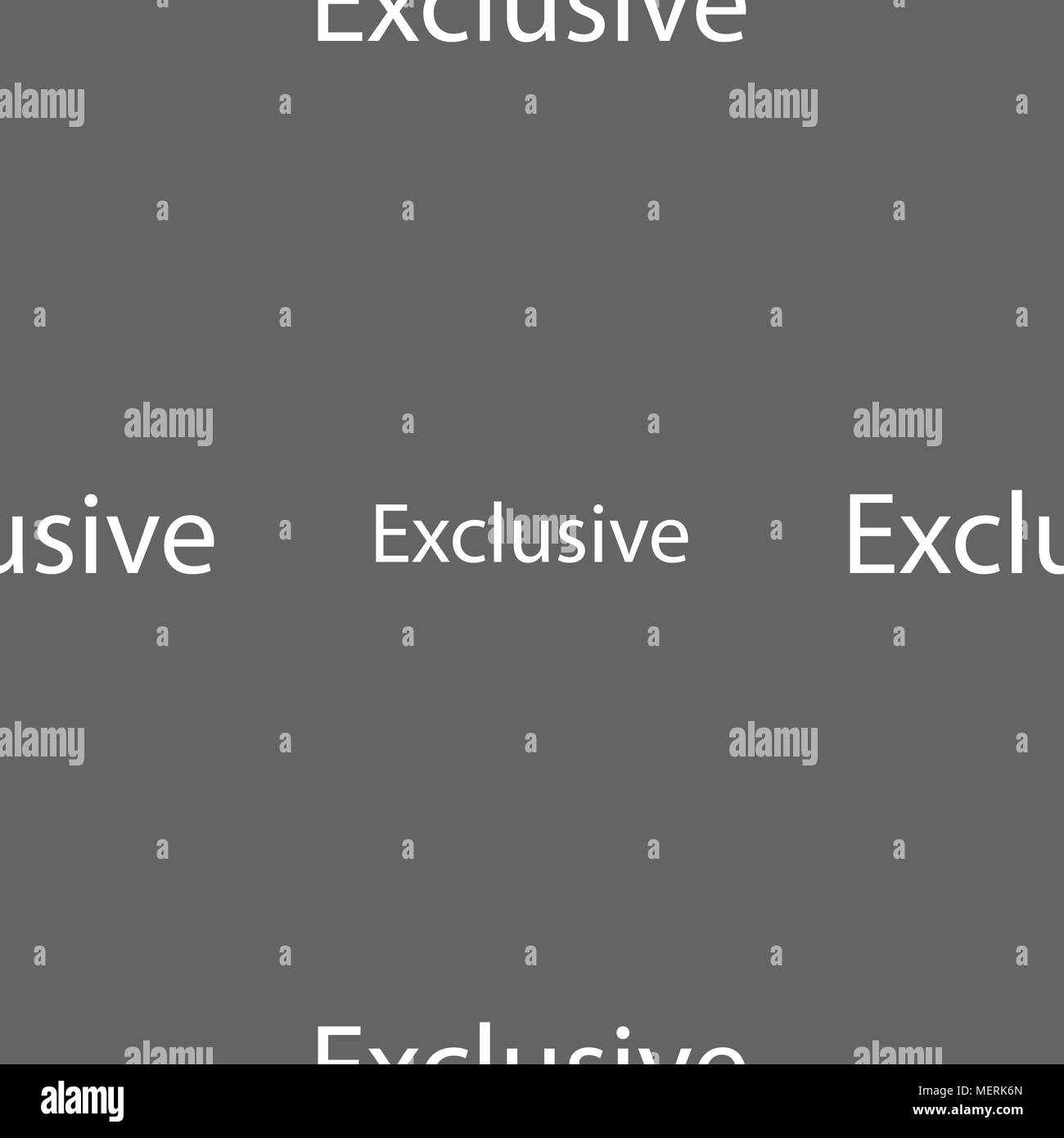 Exclusive sign icon. Special offer symbol. Seamless pattern on a gray ...
