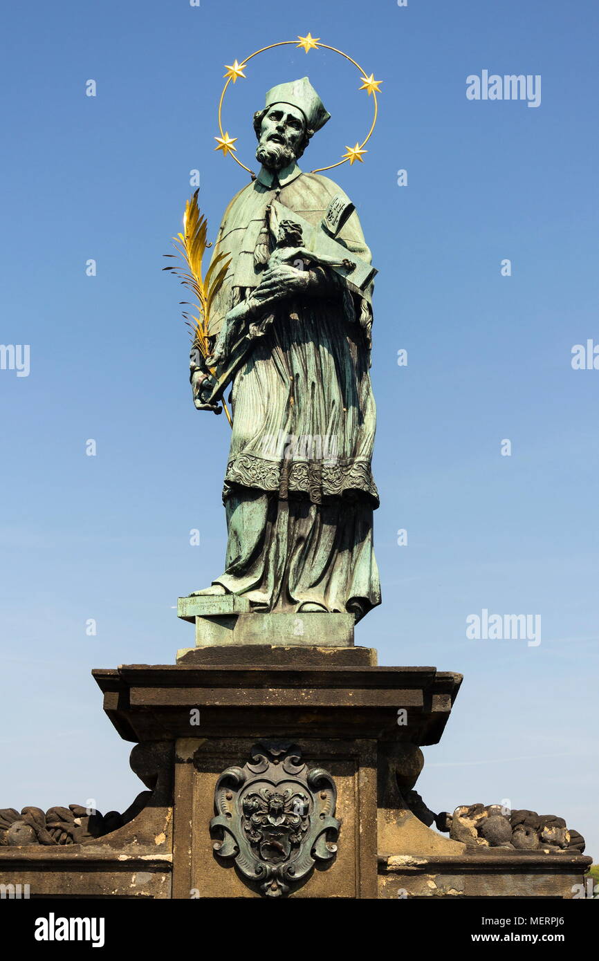 Saint john of nepomuk statue hi-res stock photography and images - Alamy