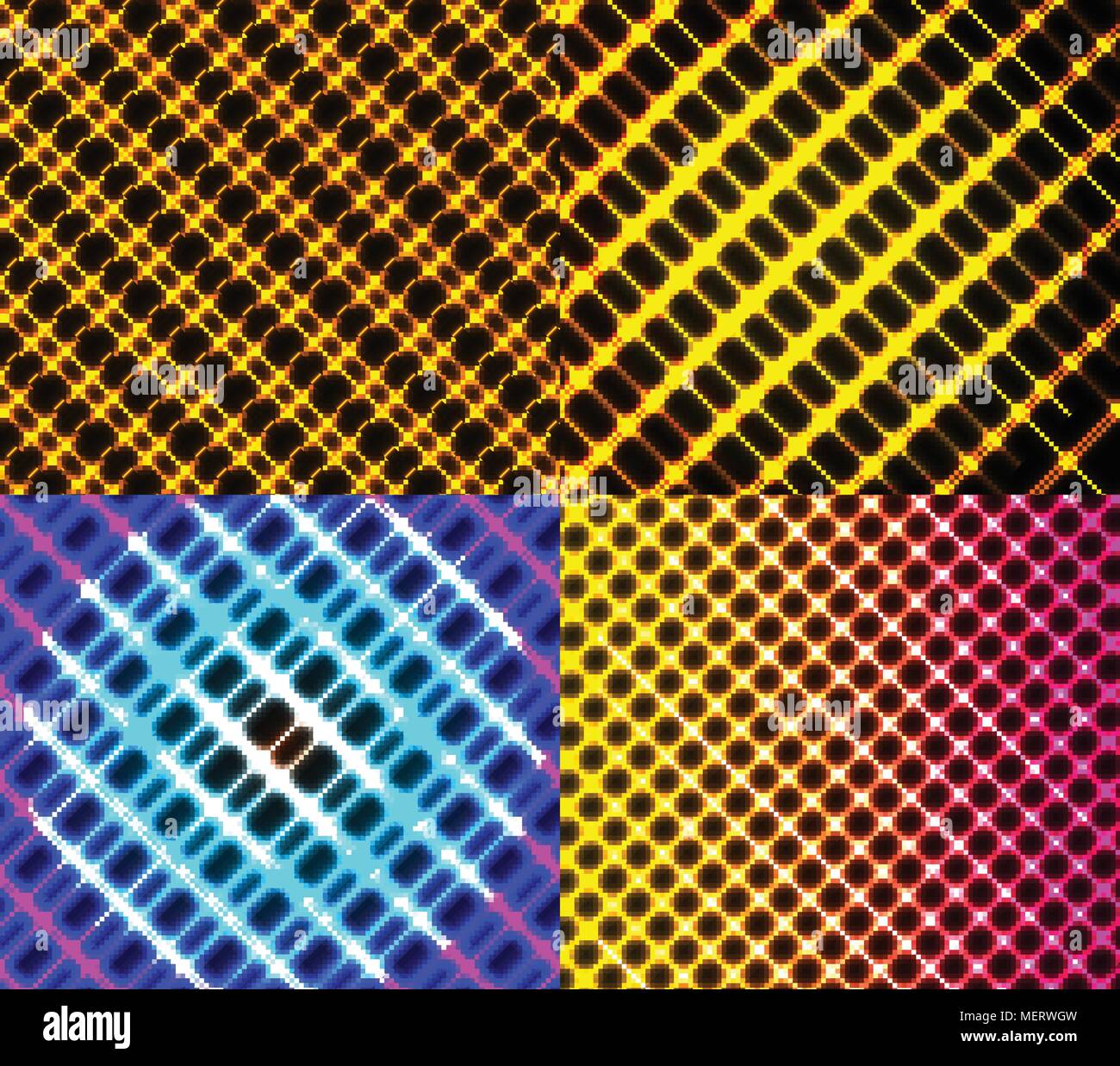 Set of splash color abstract glowing background. EPS10. Vector ...