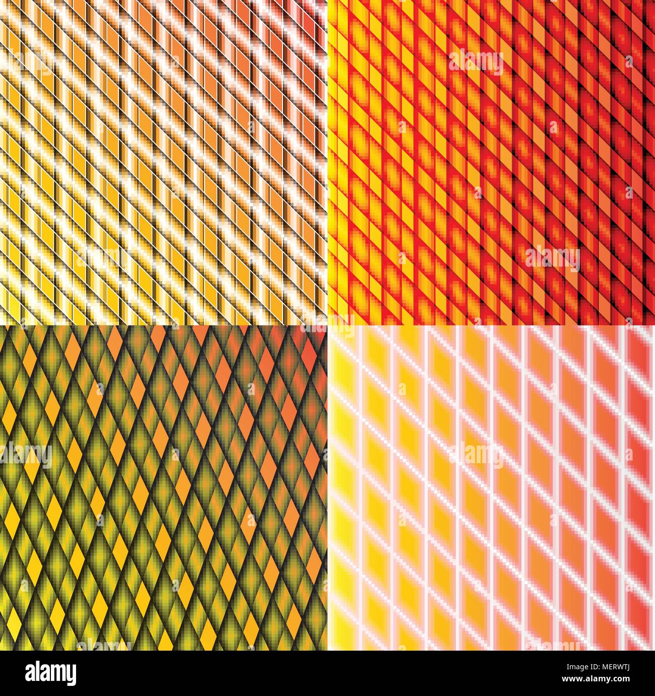 Set of dark abstract spectrum background lines. Vector illustration ...