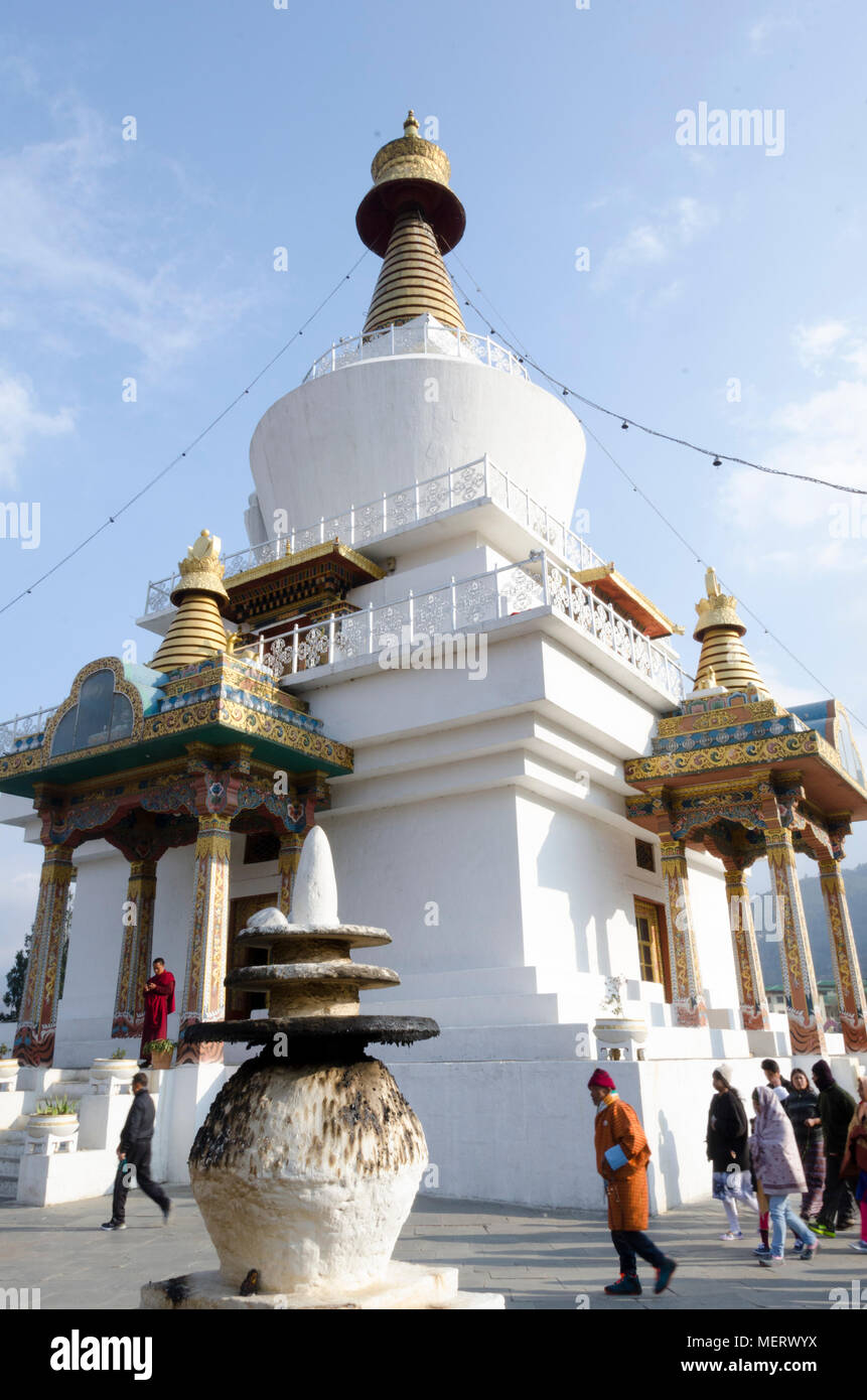 Memorial Chorten, Thimphu, Bhutan Stock Photo - Alamy