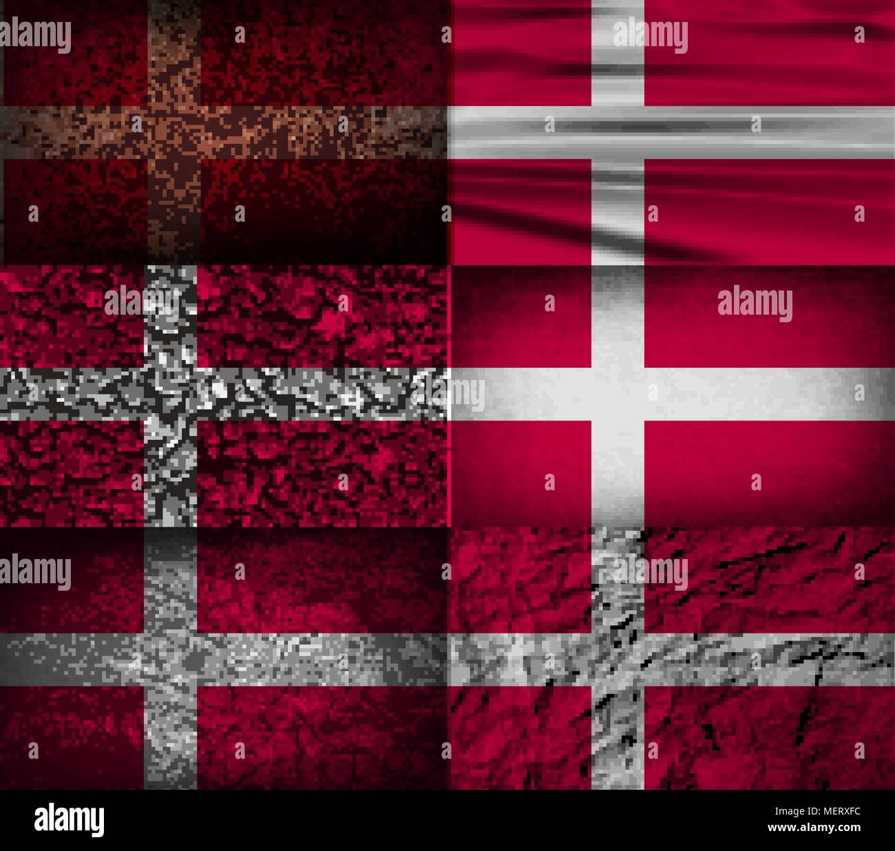 Old business denmark Stock Vector Images - Alamy