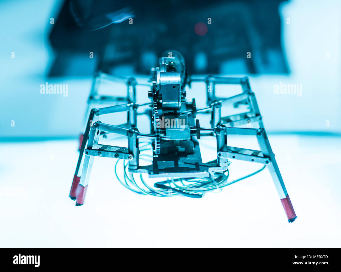 Old planetary probe, look like a spider Stock Photo - Alamy