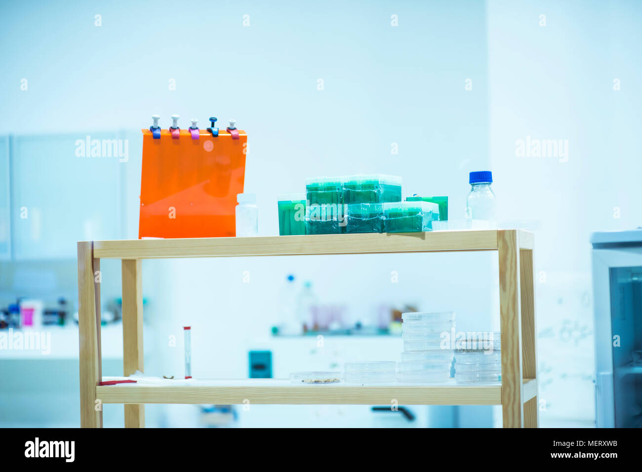 image of modern laboratory for pharmacy or chimical background usage ...