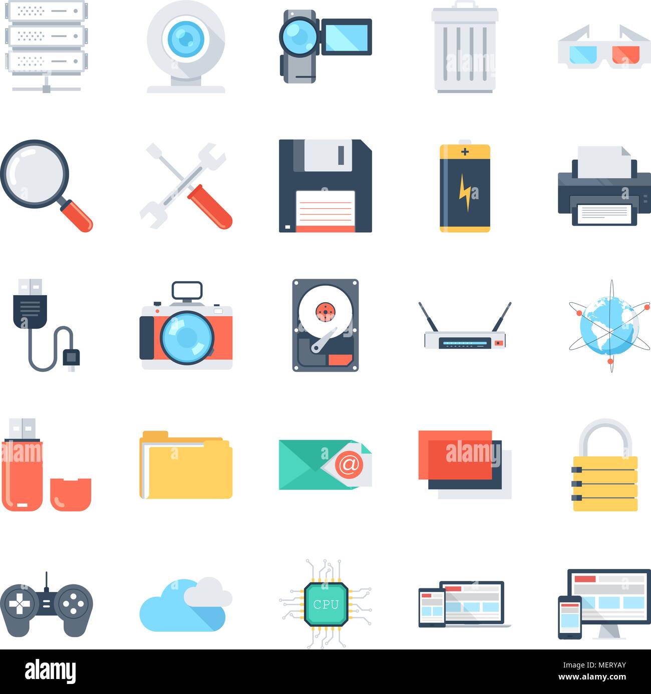 Technology and Hardware Stock Vector Image & Art - Alamy