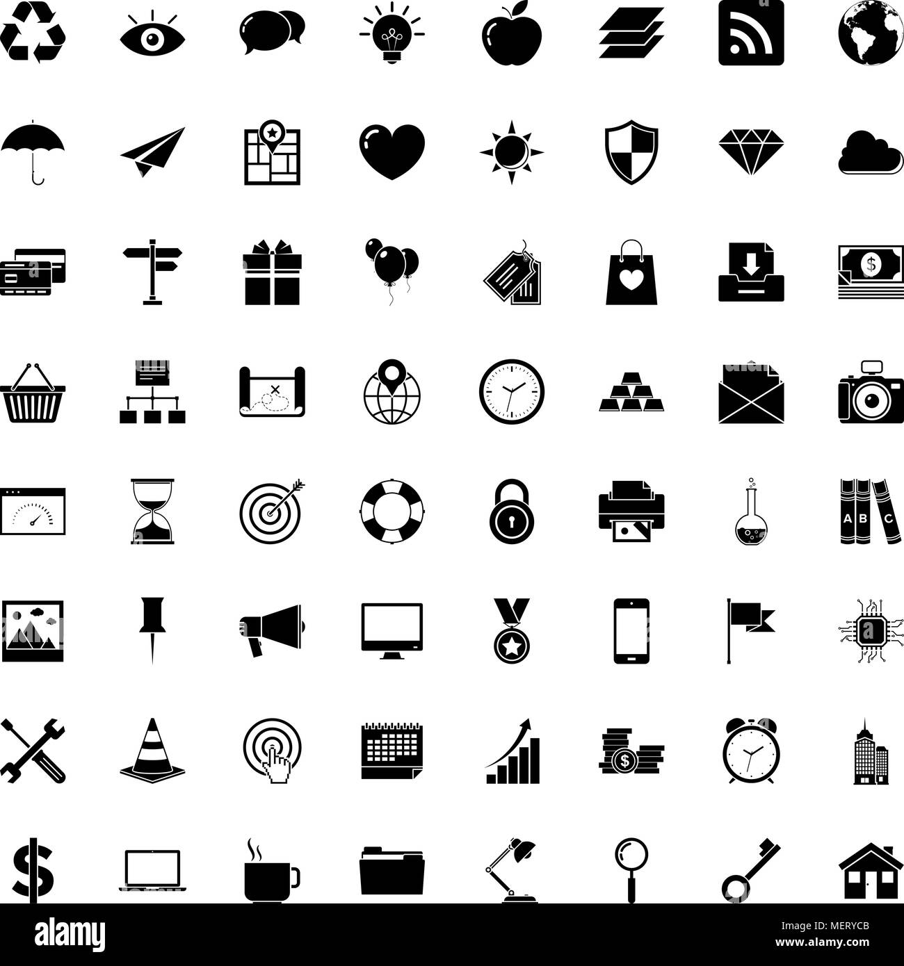 Apple computer box Stock Vector Images - Alamy