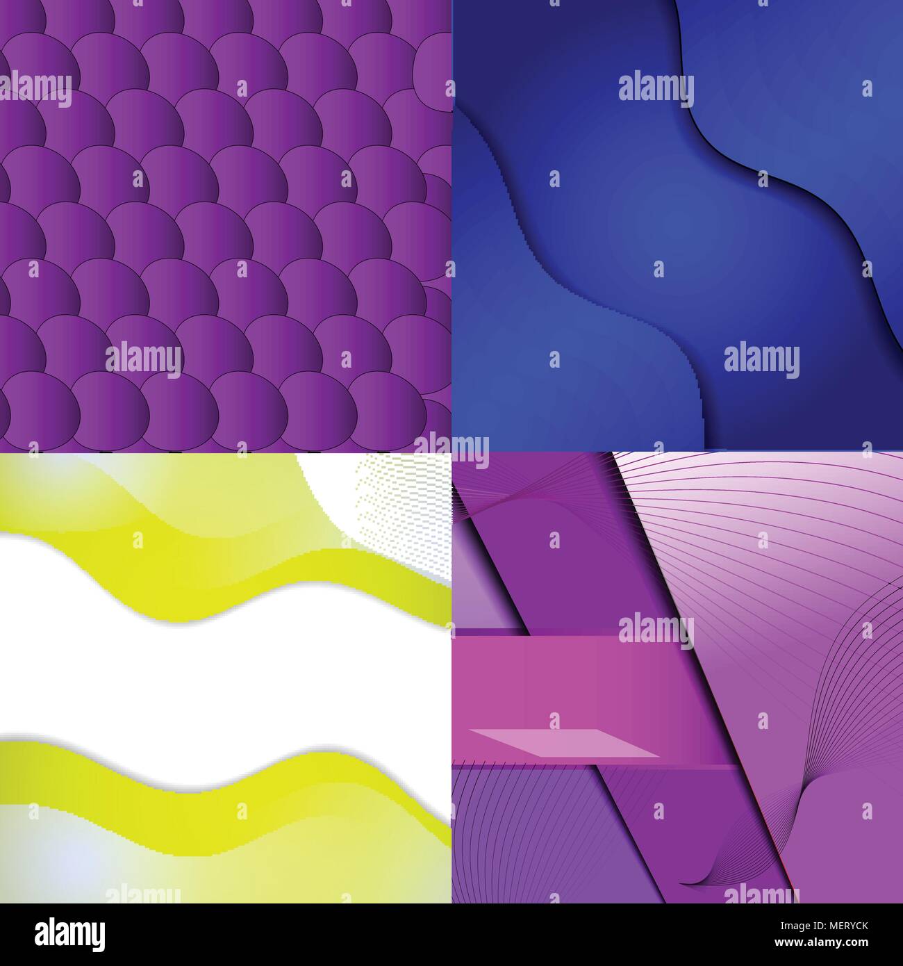 Collection of abstract multicolored backgrounds. Eps 10 design. vector illustration Stock Vector ...