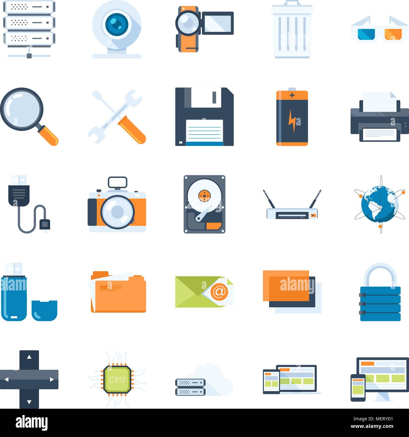 Technology and Hardware Stock Vector Image & Art - Alamy