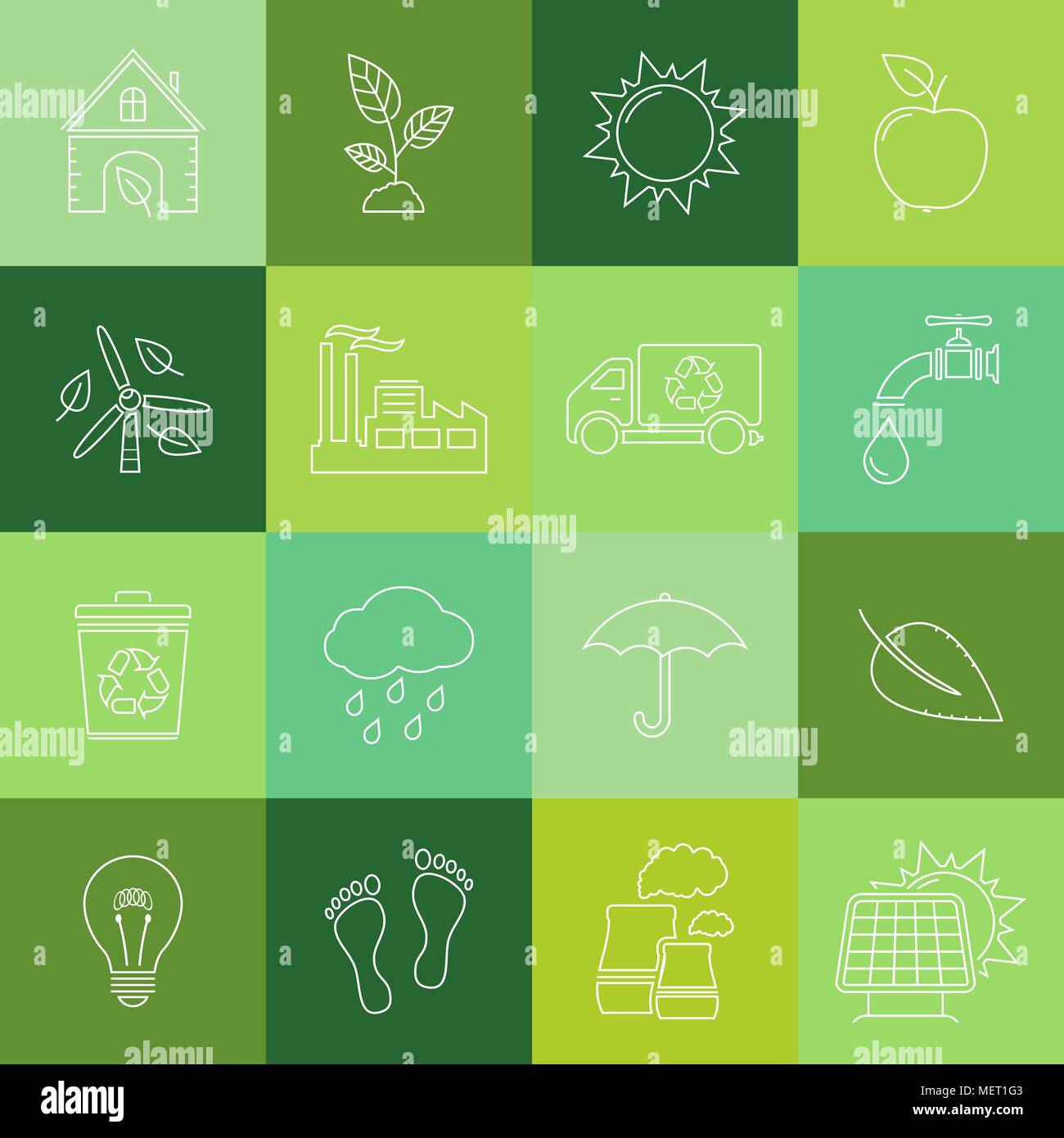 Recycle battery energy leaves hi-res stock photography and images - Alamy