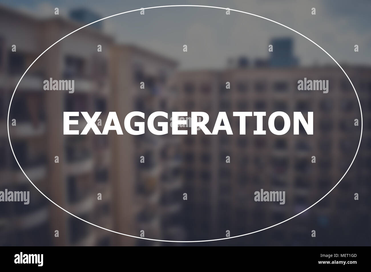 Exaggeration hi-res stock photography and images - Alamy