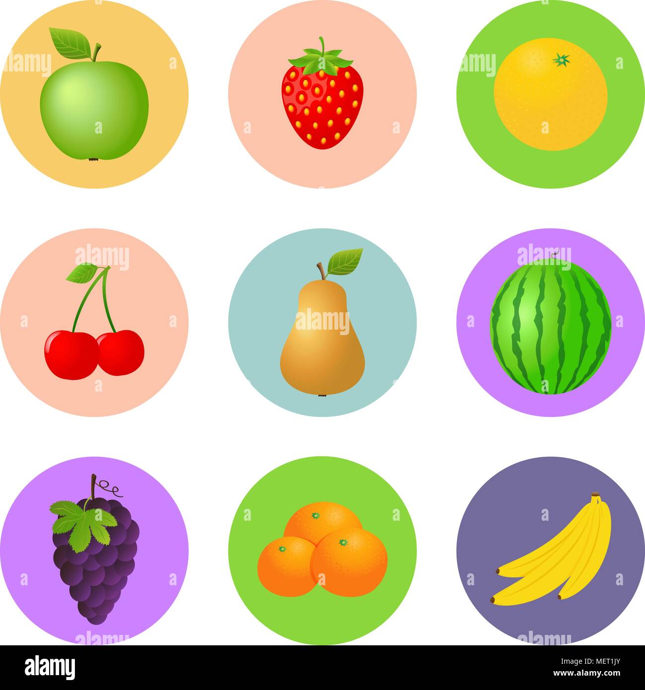 Berry simple vector icon Stock Vector Images - Alamy