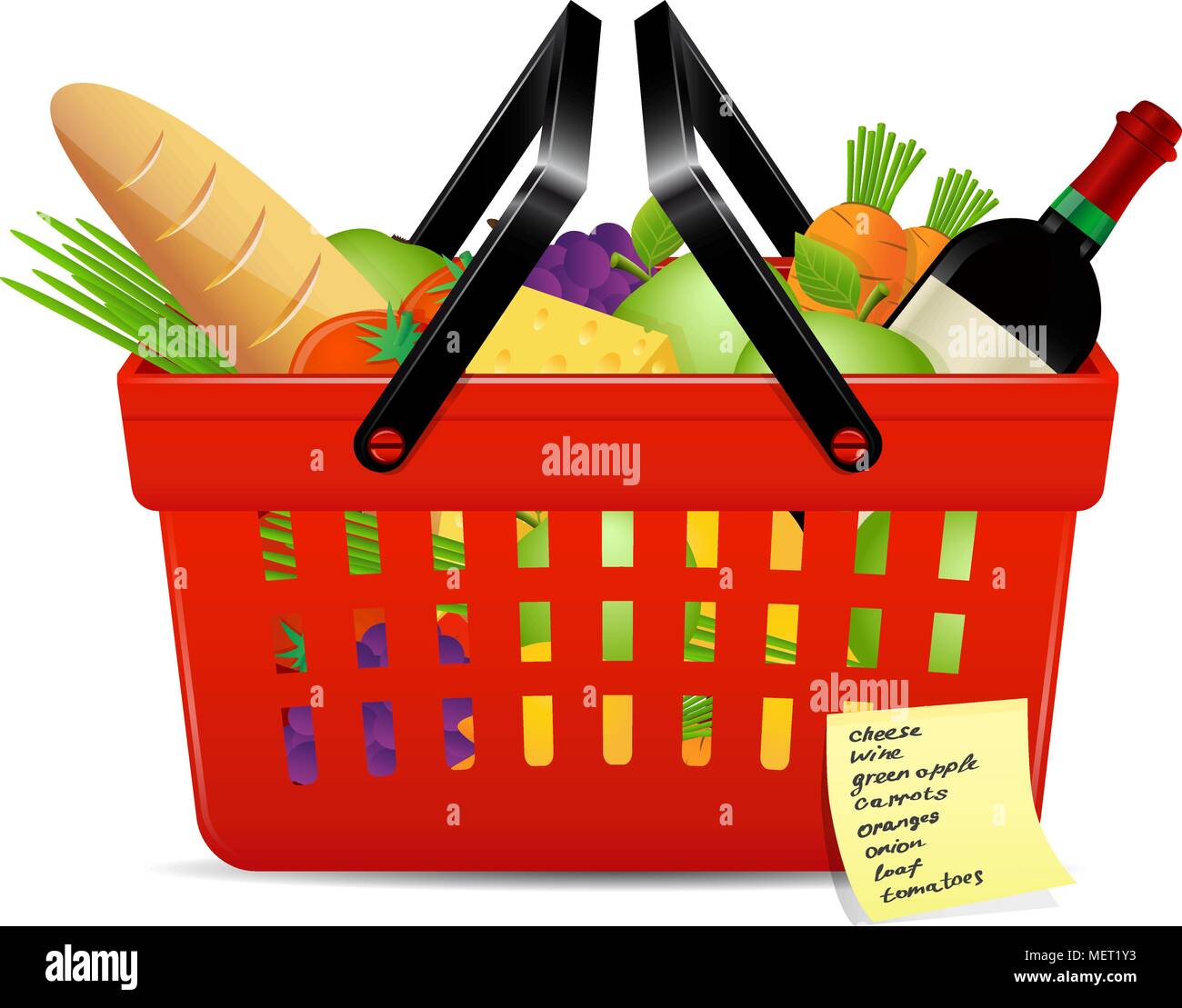 Basket vine Stock Vector Images - Alamy