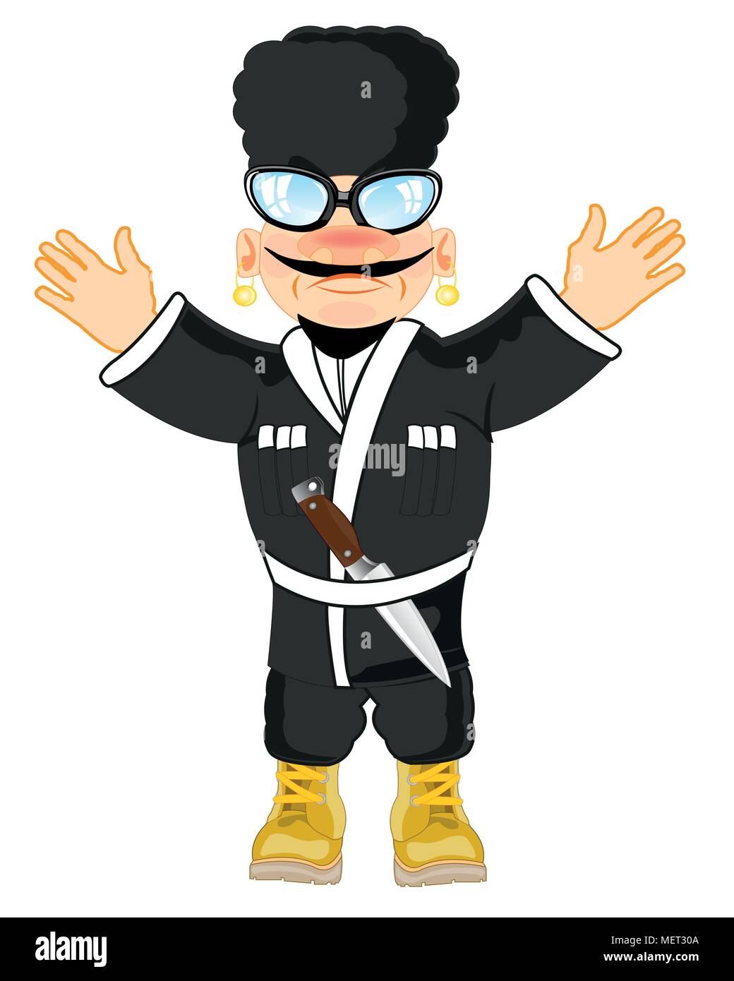 Highlander cartoon hi-res stock photography and images - Alamy