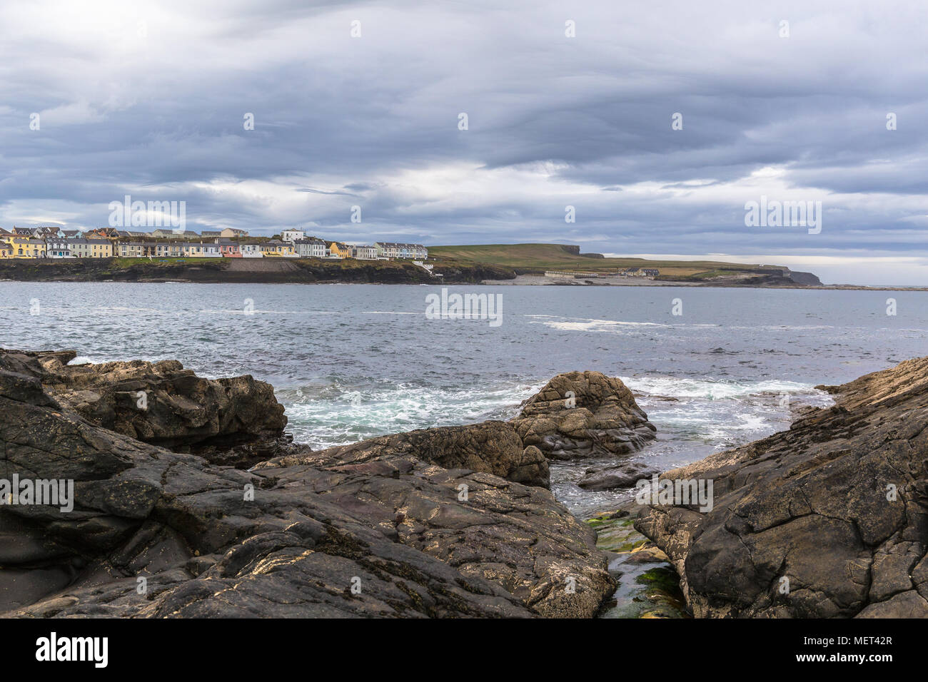 Kilkee Along The Wild Atlantic Way Stock Photo - Alamy