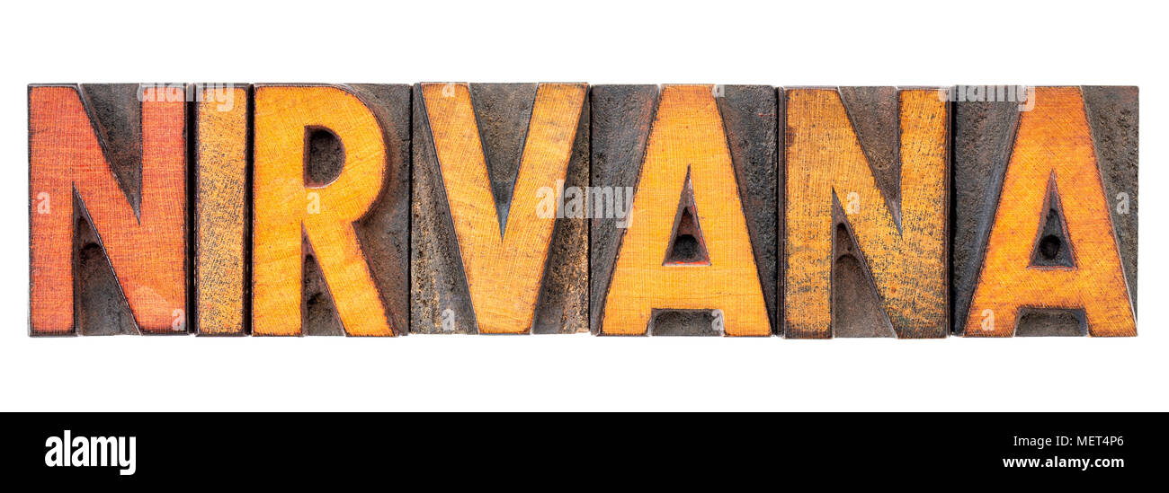 Nirvana Word High Resolution Stock Photography and Images - Alamy