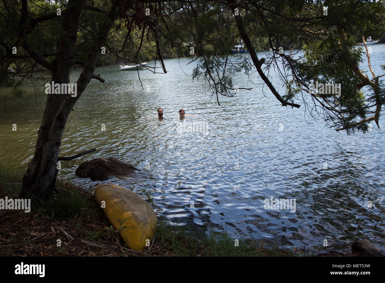 Skinny dipping boy hi-res stock photography and images - Alamy