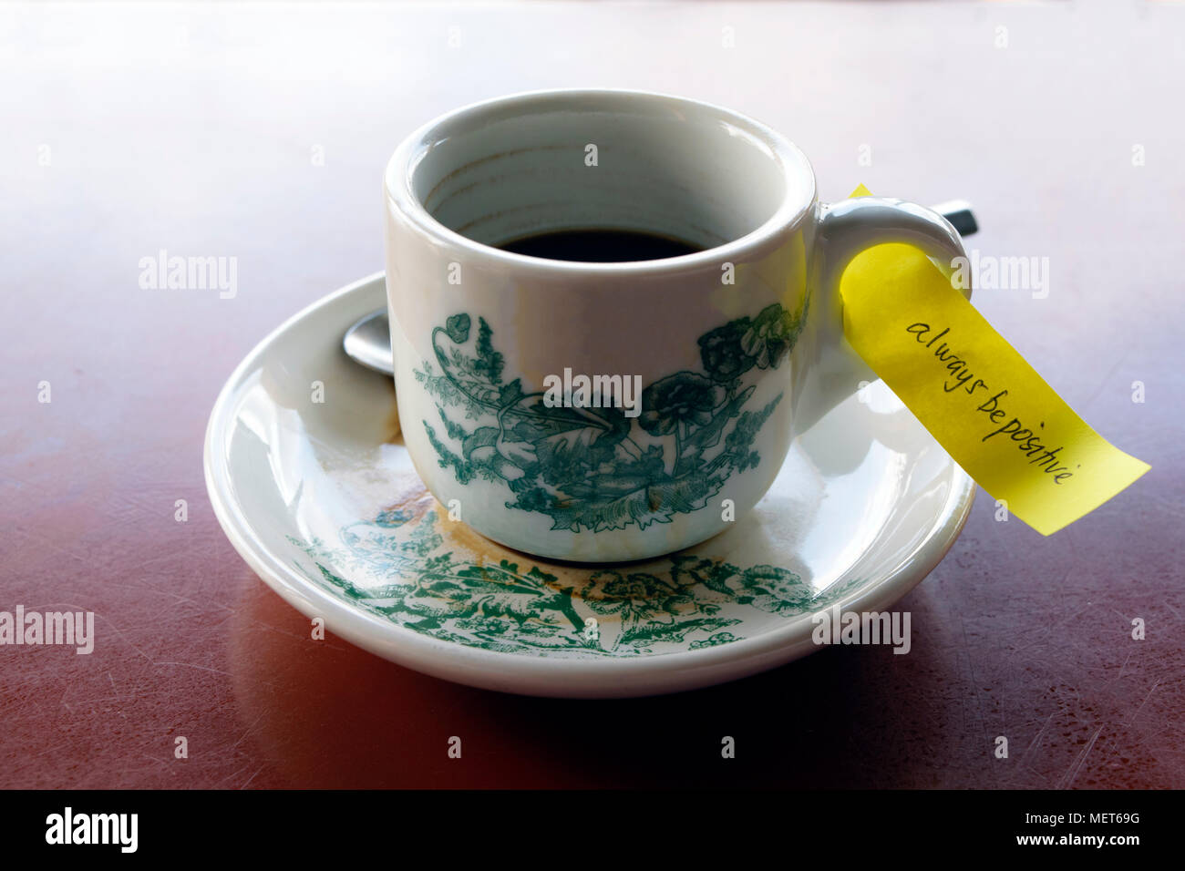 Message on the cup hi-res stock photography and images - Alamy