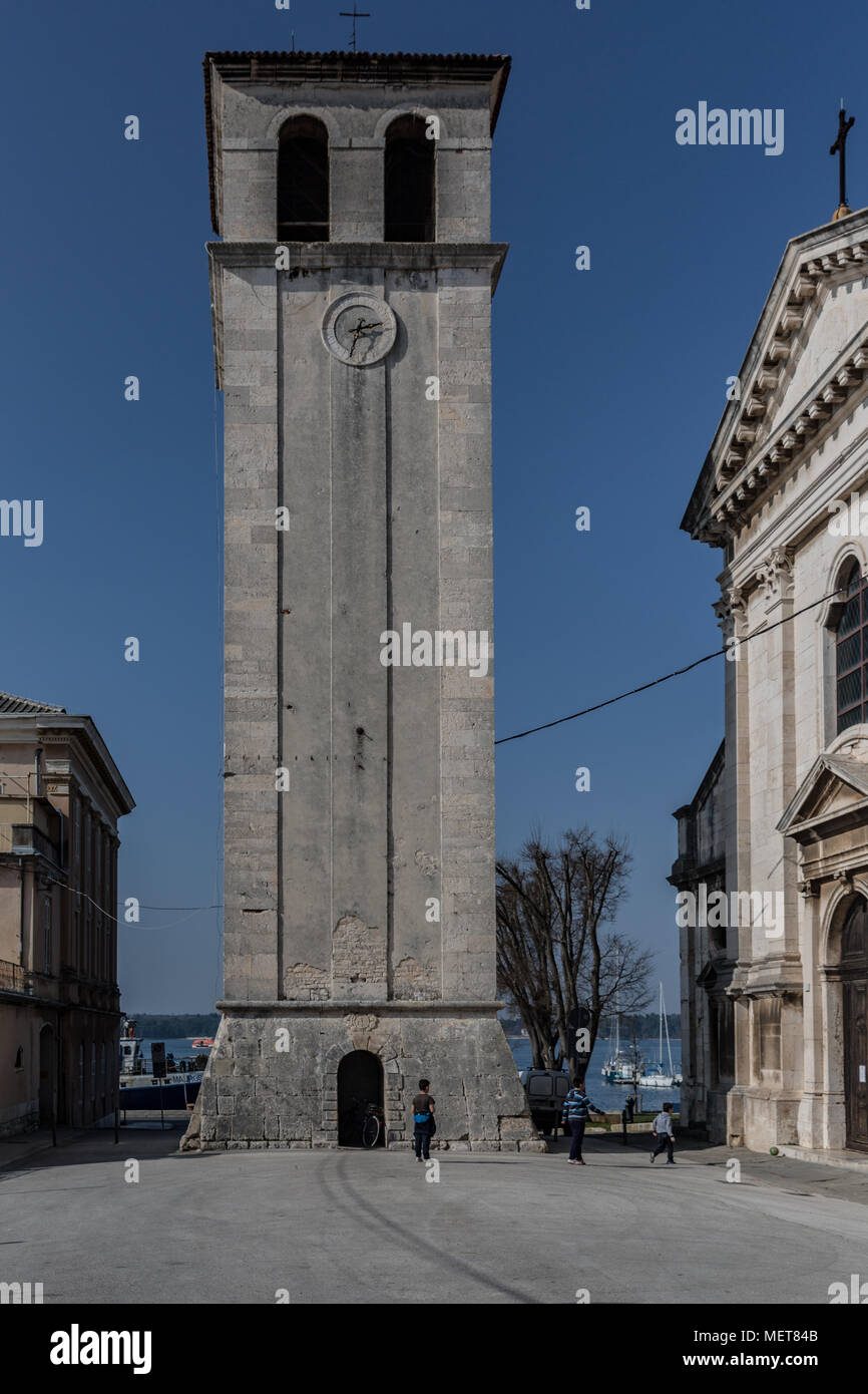 Cathedral of the Assumption of the Holy Virgin in Pula Croatia Stock ...