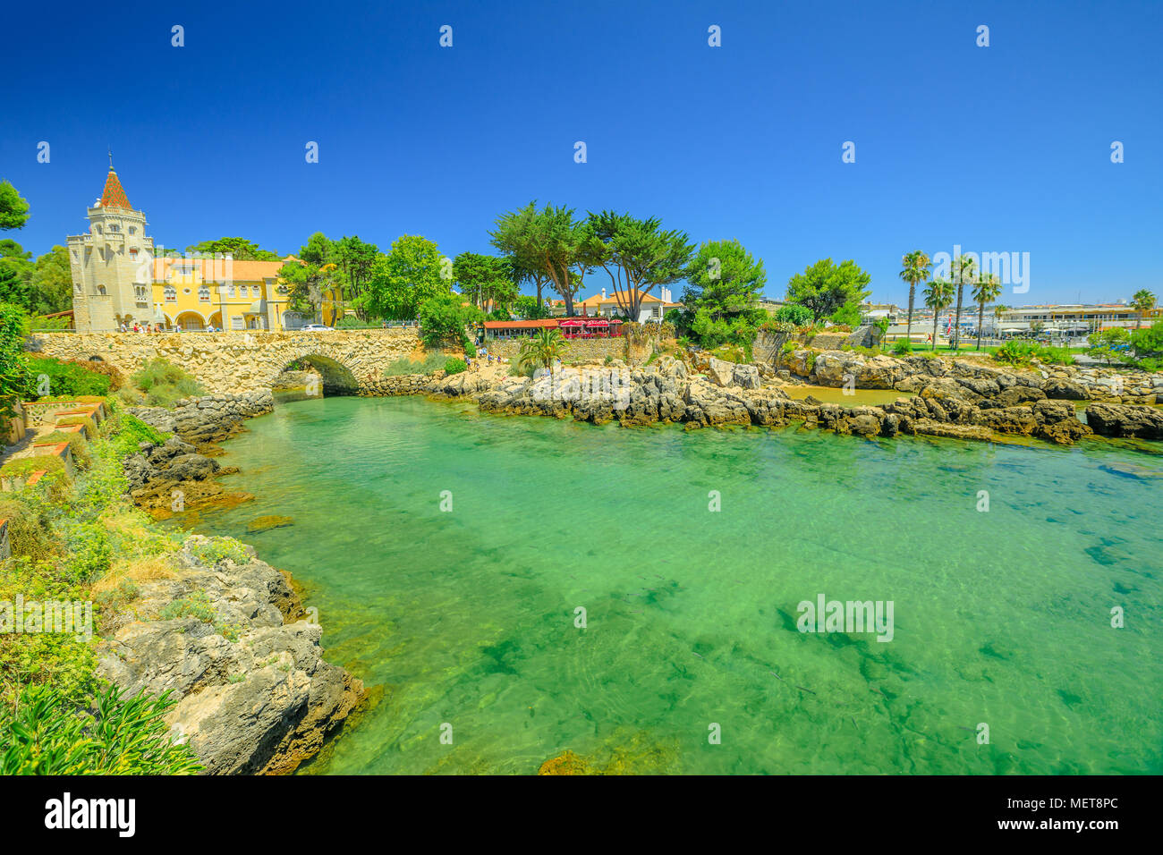 Scenic landscape of Palacio do Conde de Castro Guimaraes Museum on ...