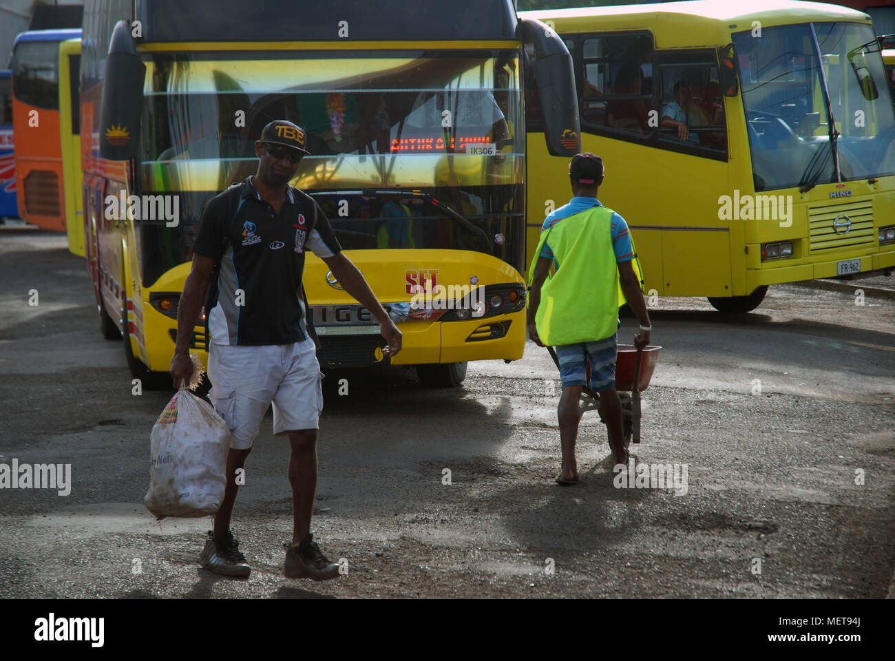 Fiji public transport hi-res stock photography and images - Alamy