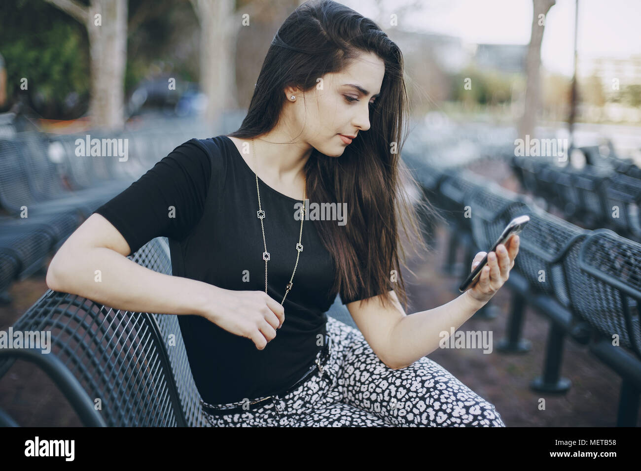 beautiful brunette girl Stock Photo - Alamy
