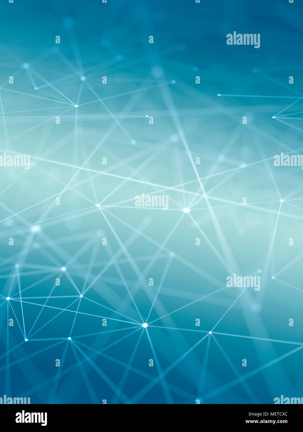 Connecting Network Lines Stock Photo - Alamy