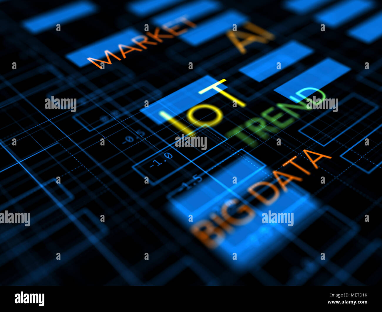 Trend Characters and Button Stock Photo - Alamy