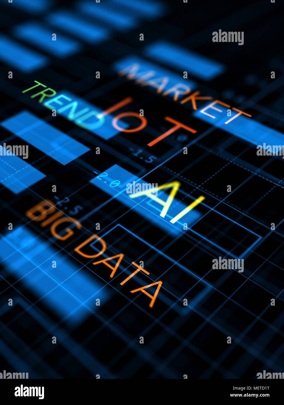 Trend Characters and Button Stock Photo - Alamy