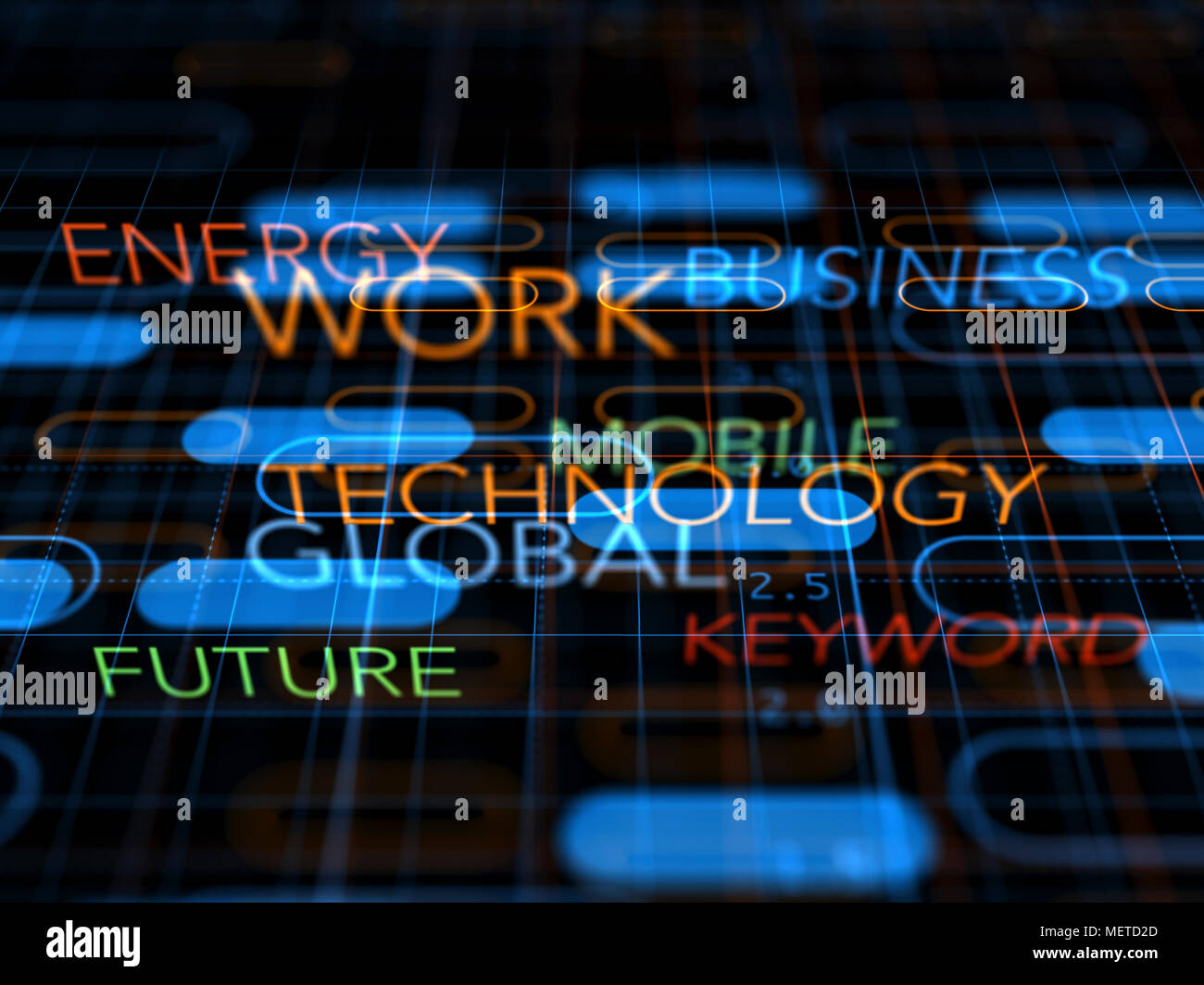 Trend Characters and Button Stock Photo - Alamy