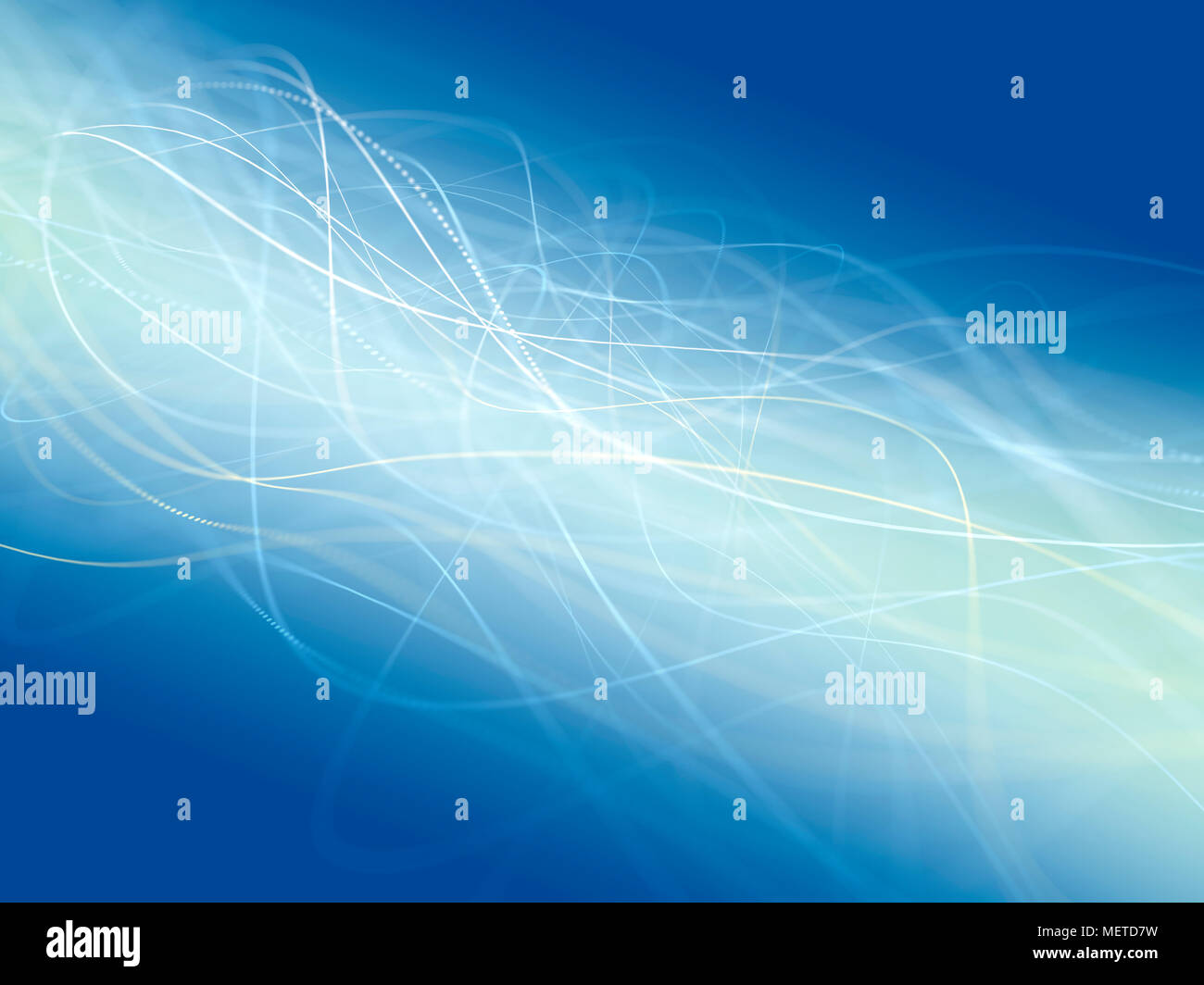 Tangled Light Beam meandering Stock Photo - Alamy