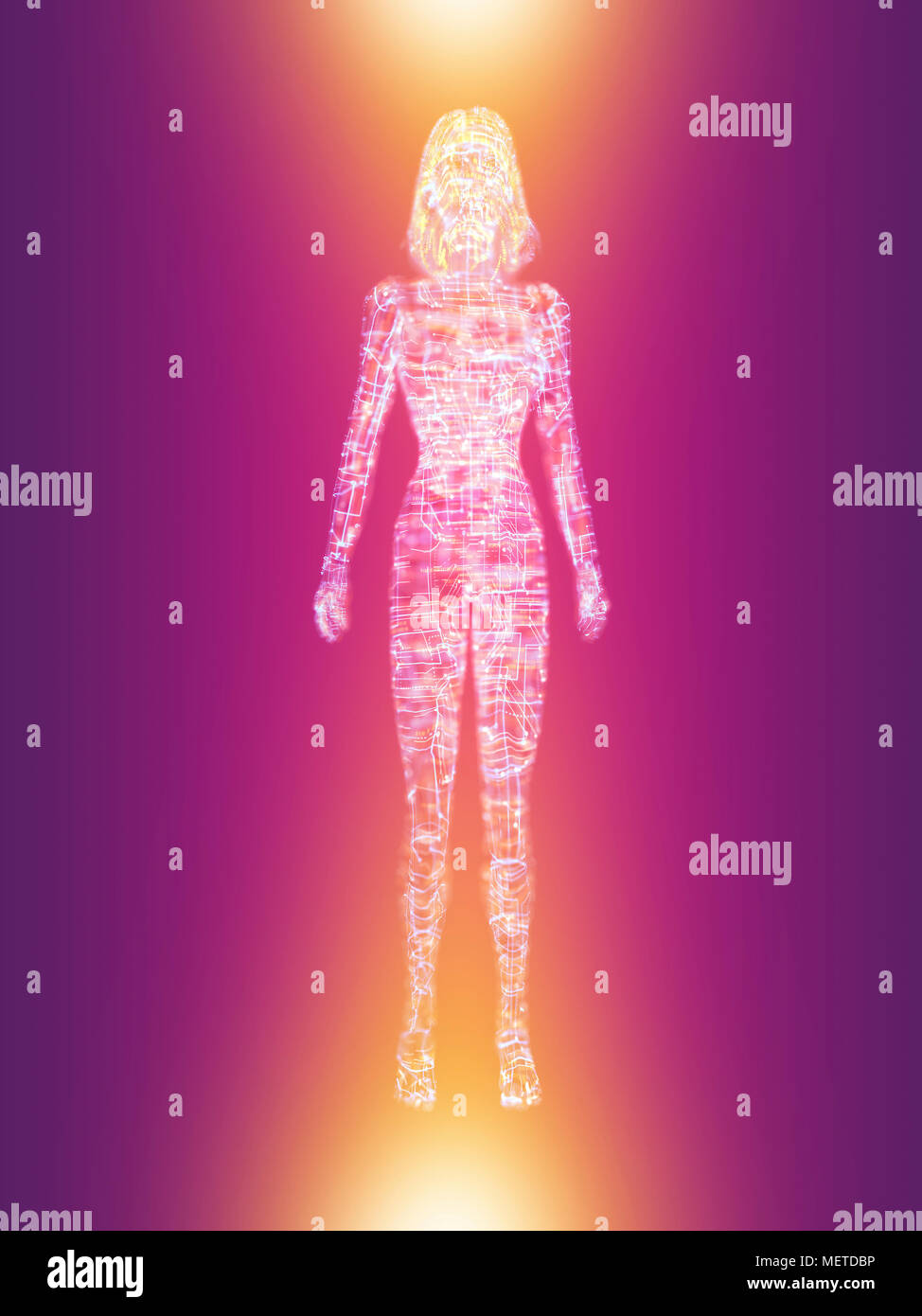 Female robot hi-res stock photography and images - Alamy