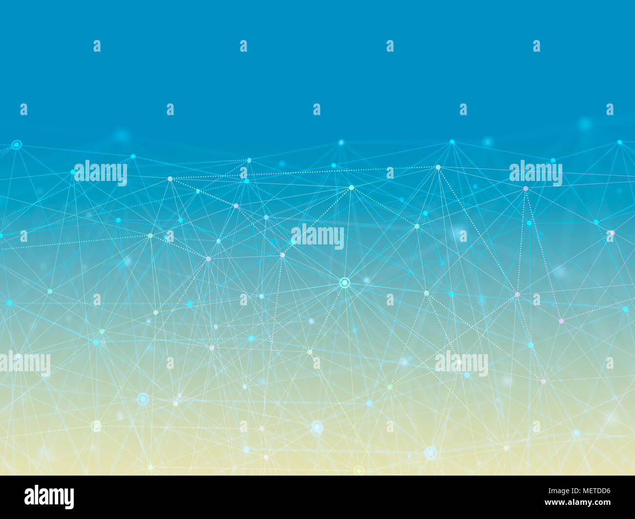 Connecting Network Lines Stock Photo - Alamy